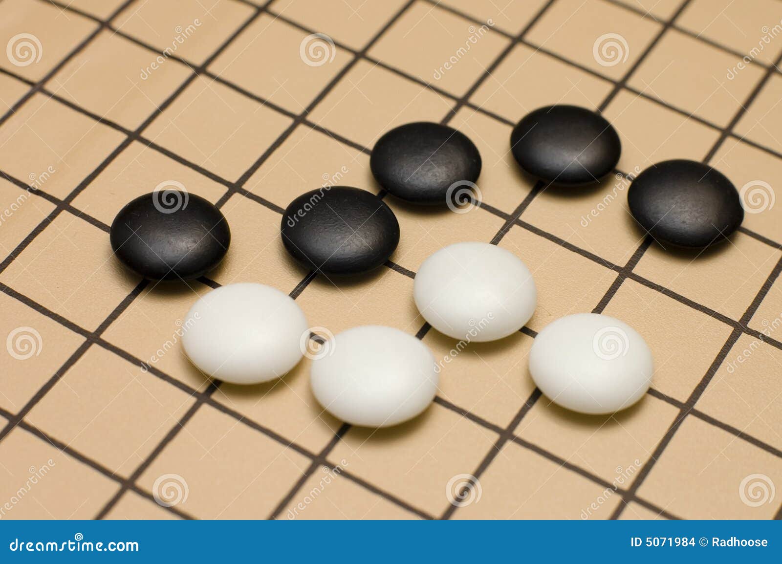 Traditional Japanese Game GO Stock Photo - Image of game, white: 5071984