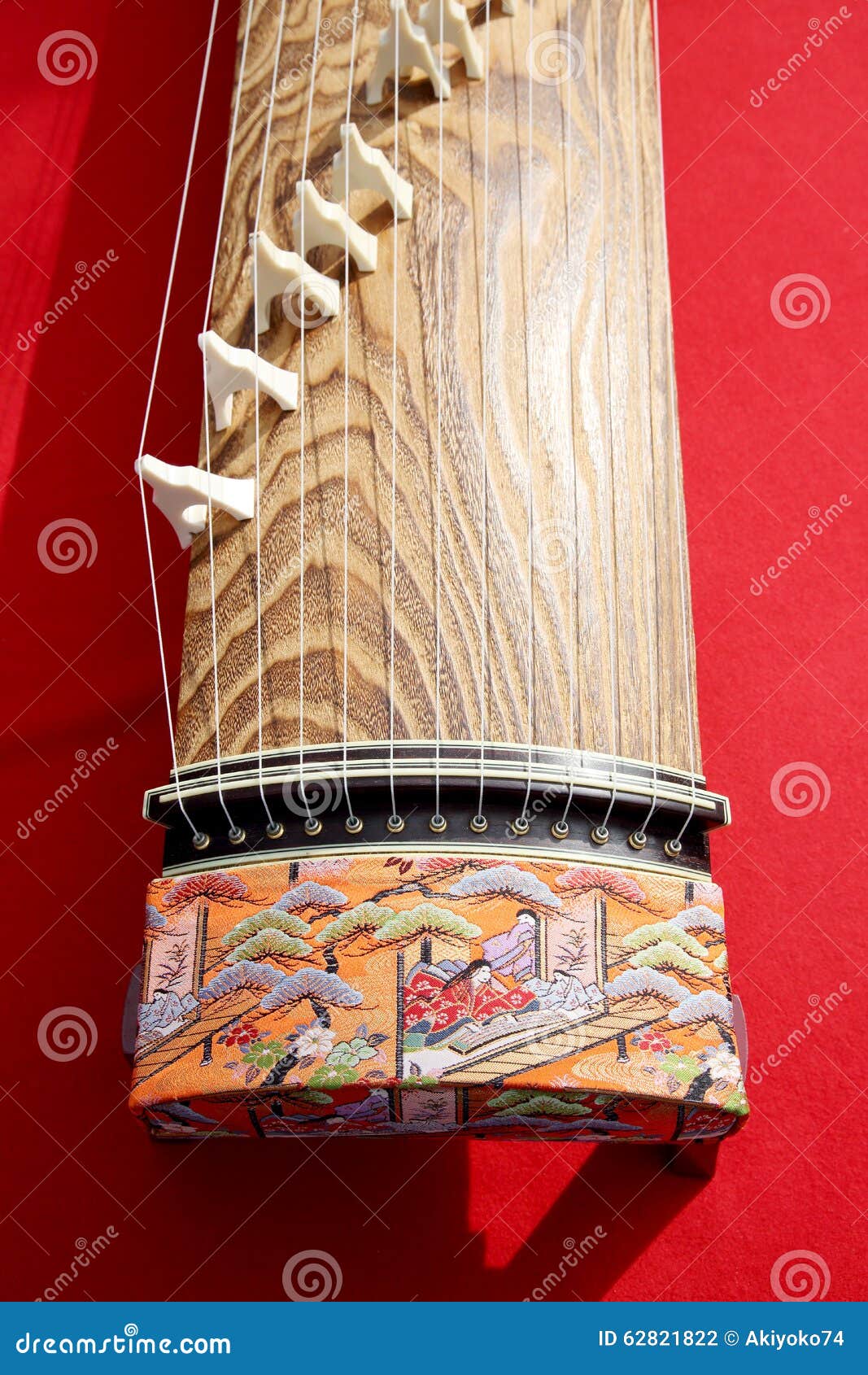Traditional Japanese Instrument Stock Photo - Image of musical, harp ...