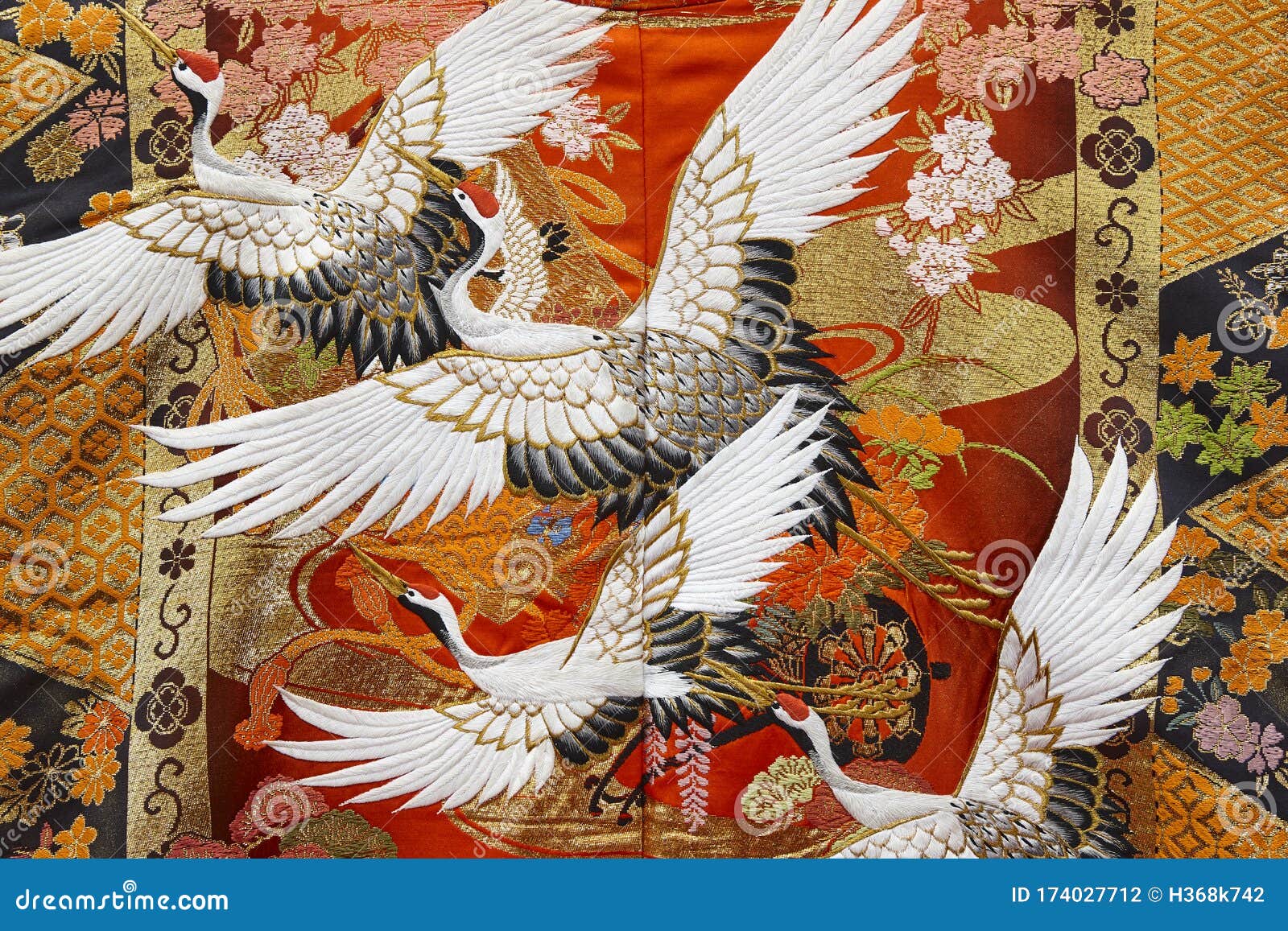 Japanese Textile Pattern Stock Photo | CartoonDealer.com #35773278