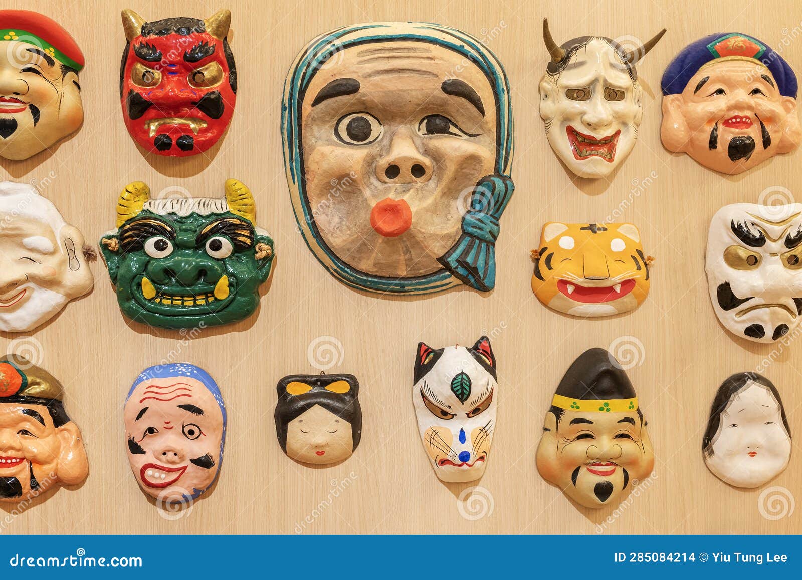 Japanese Traditional Masks