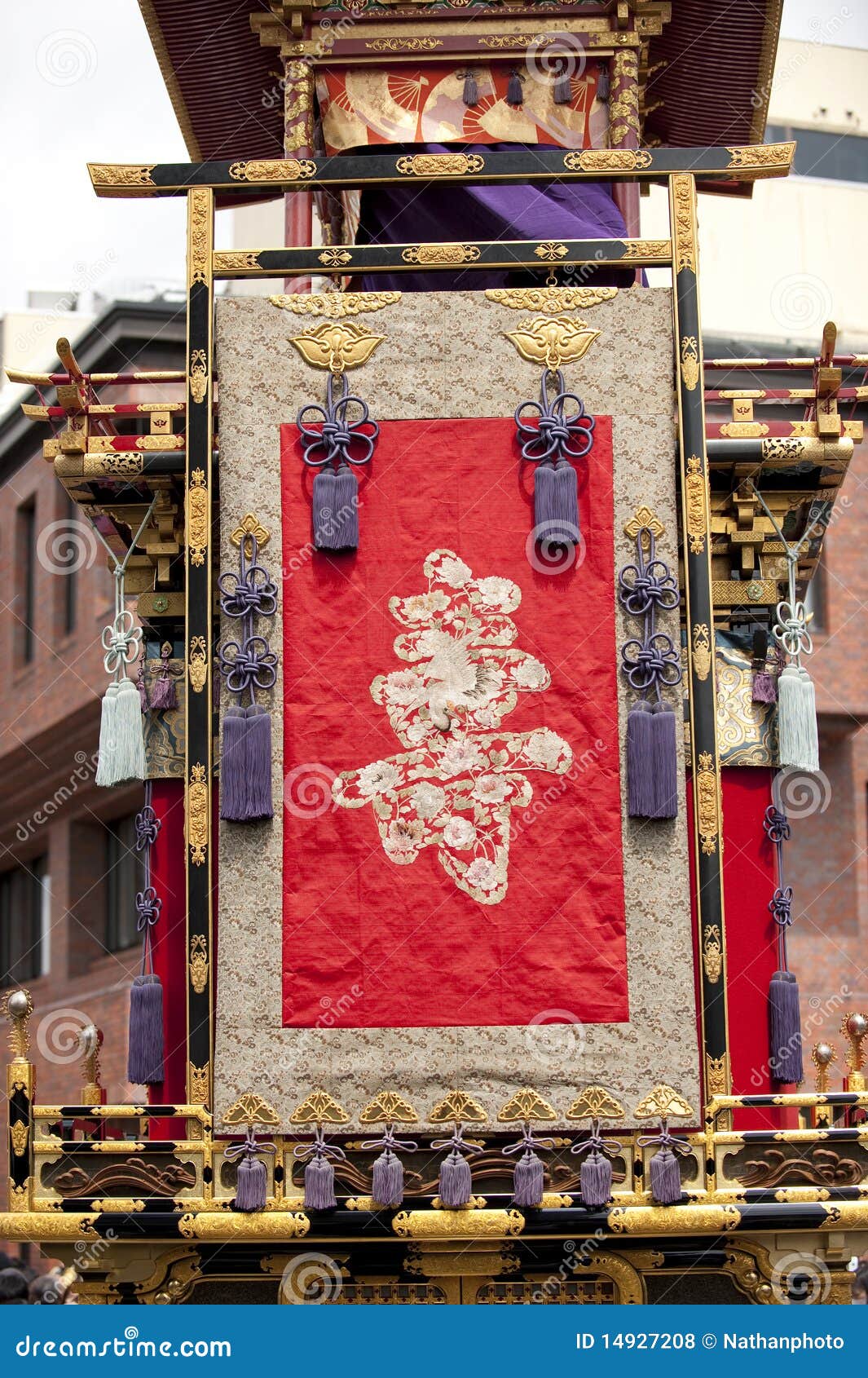 Traditional Japanese Scroll Stock Photo - Image of ornate, float: 14927208