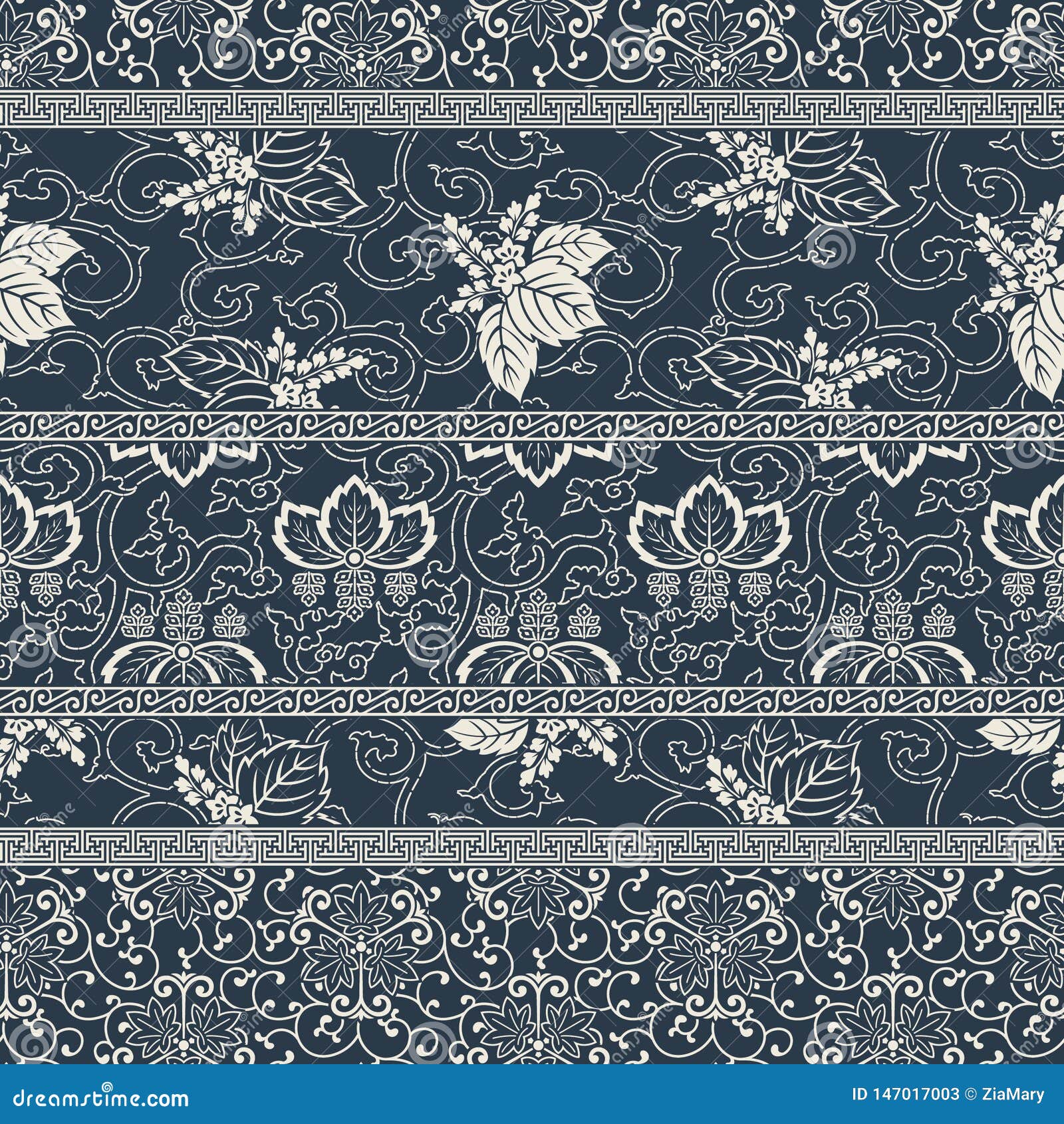 Traditional Japanese Style Fabric Patchwork Stock Vector - Illustration ...