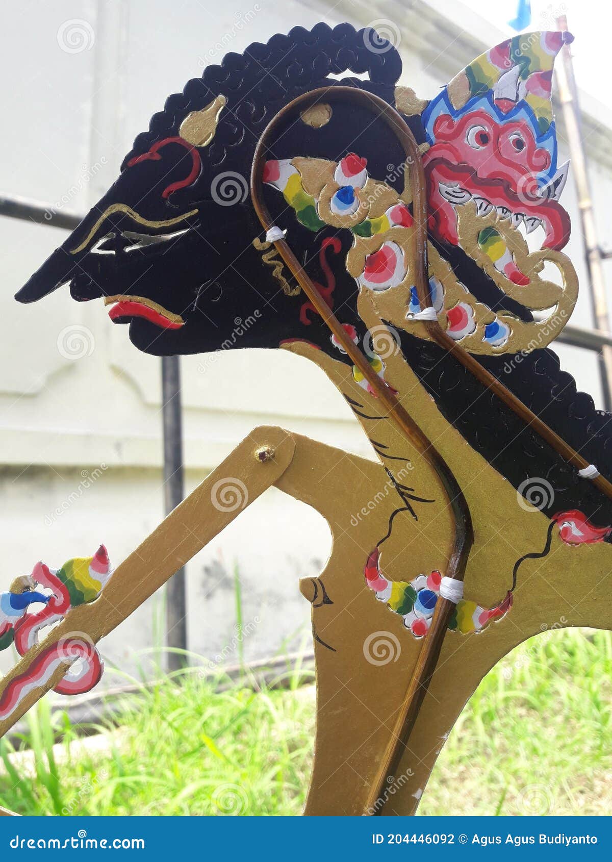 Traditional Java Paper Puppet Stock Photo - Image of costume ...