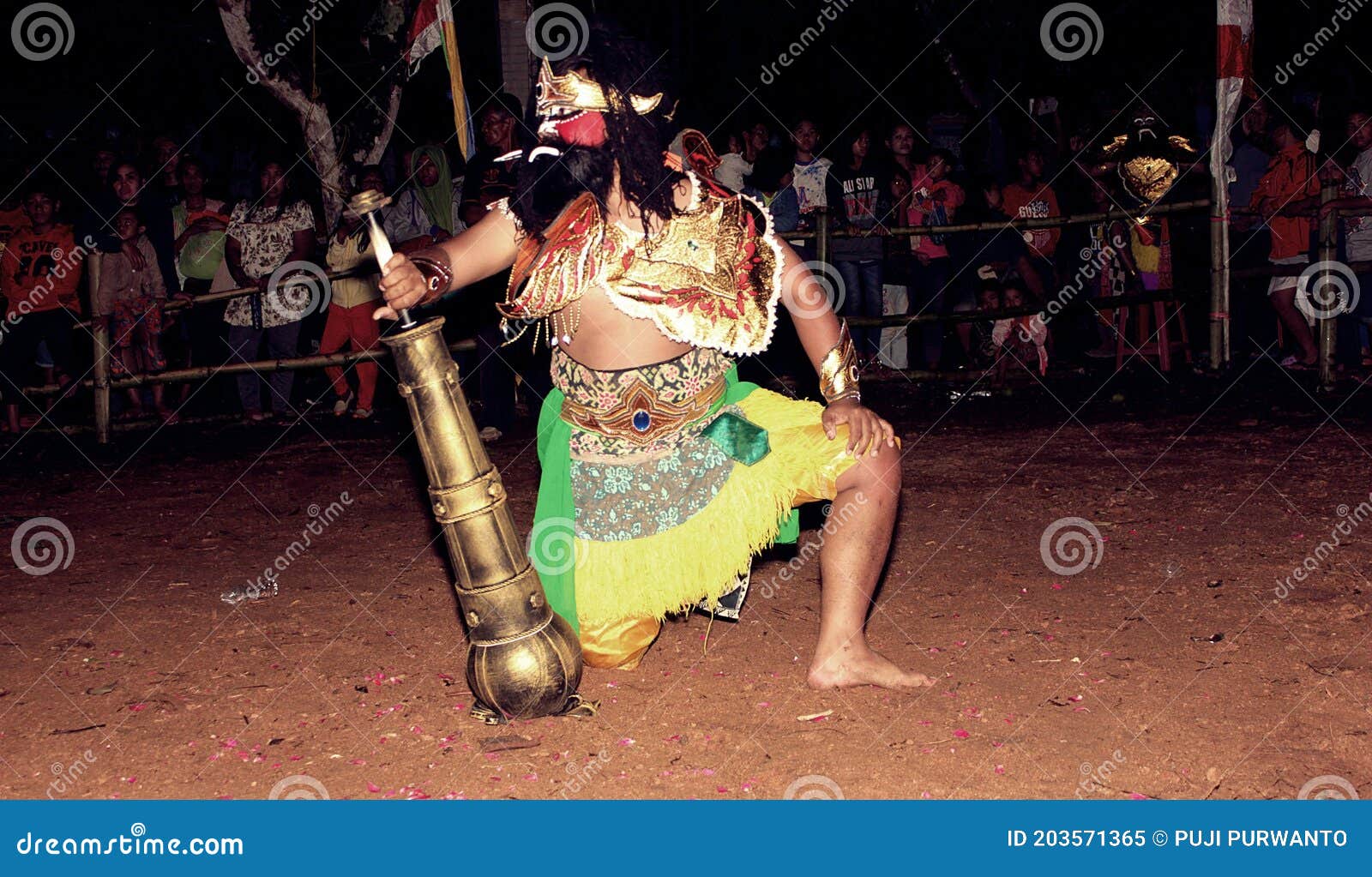 Traditional Javanese Dance Performance Jaran Kepang Dance or Jaran ...