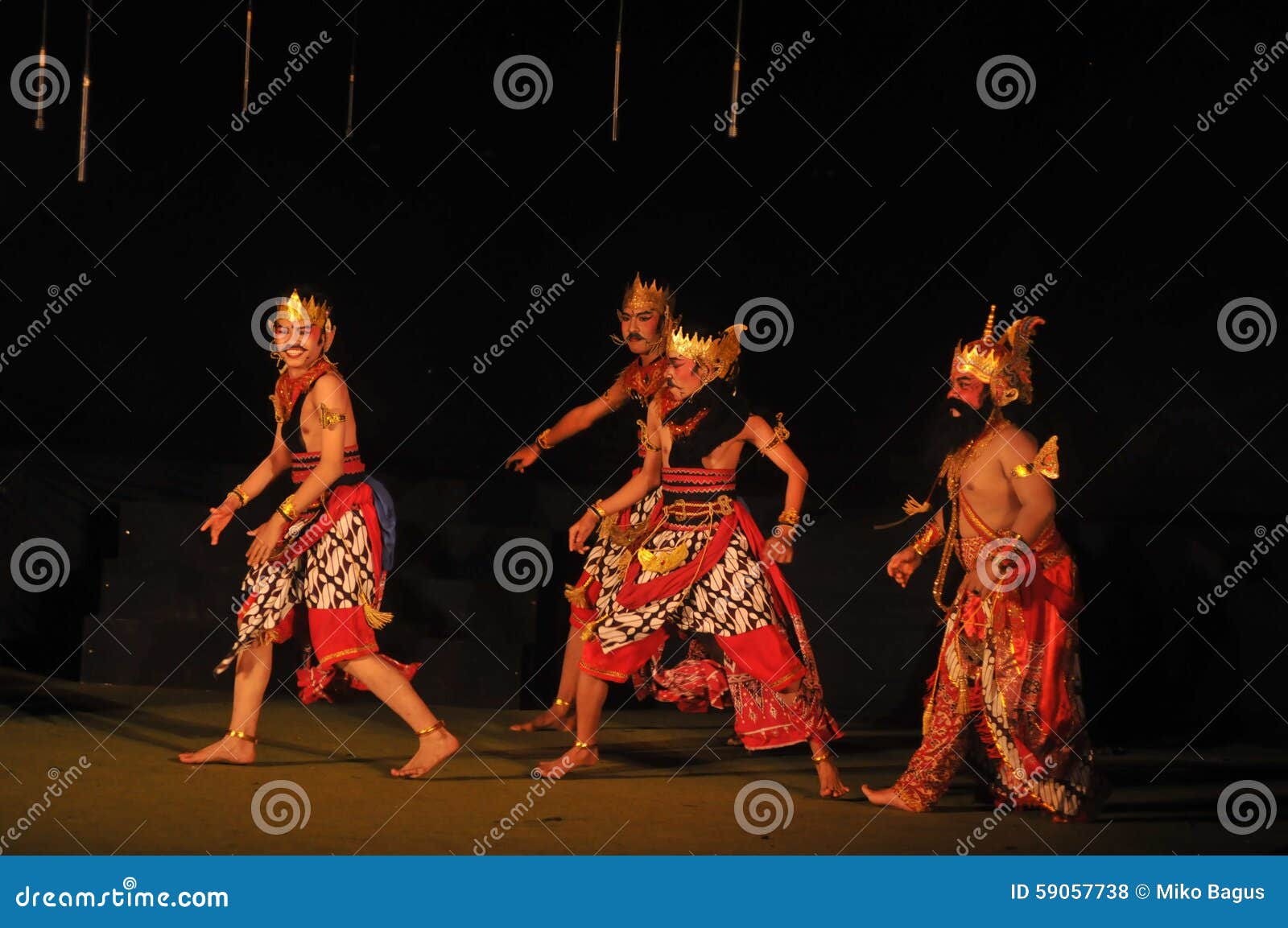 Traditional Javanese Dance Editorial Photo | CartoonDealer.com #55905683