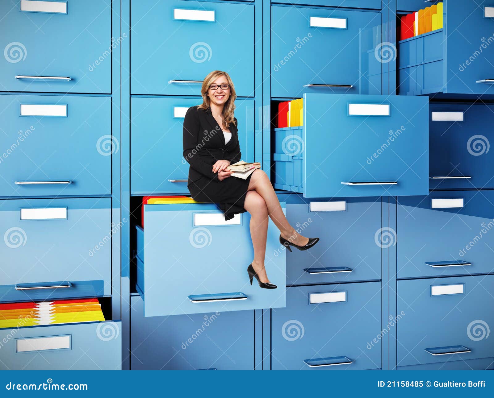 Traditional job stock image. Image of cabinet, folder - 21158485