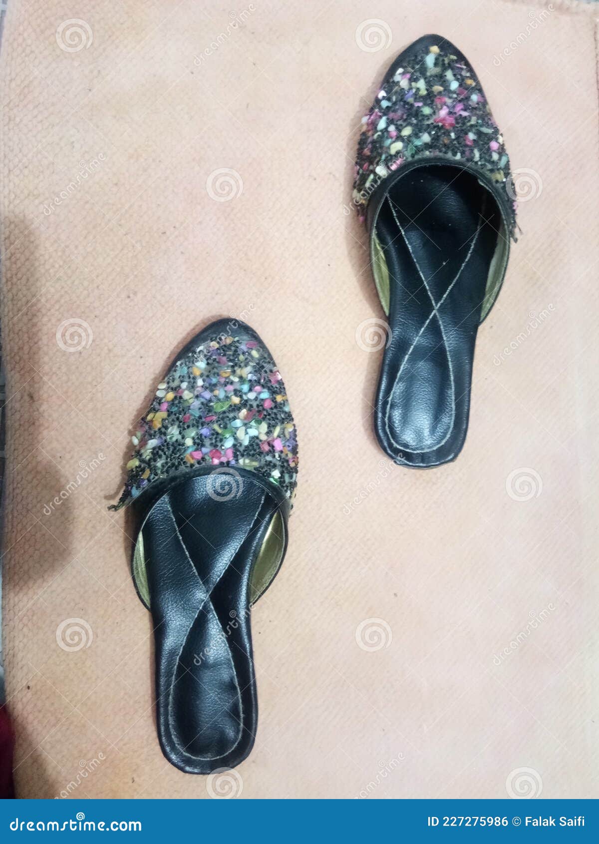 Traditional jutti stock photo. Image of limb, leather - 227275986