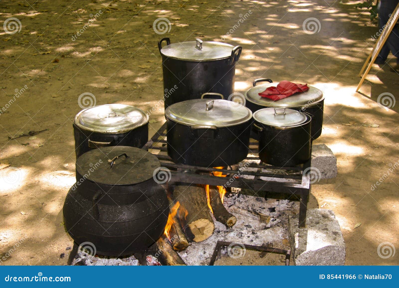 Traditional Kitchen Utensil Stock Photo - Image of soup, firewood: 85441966