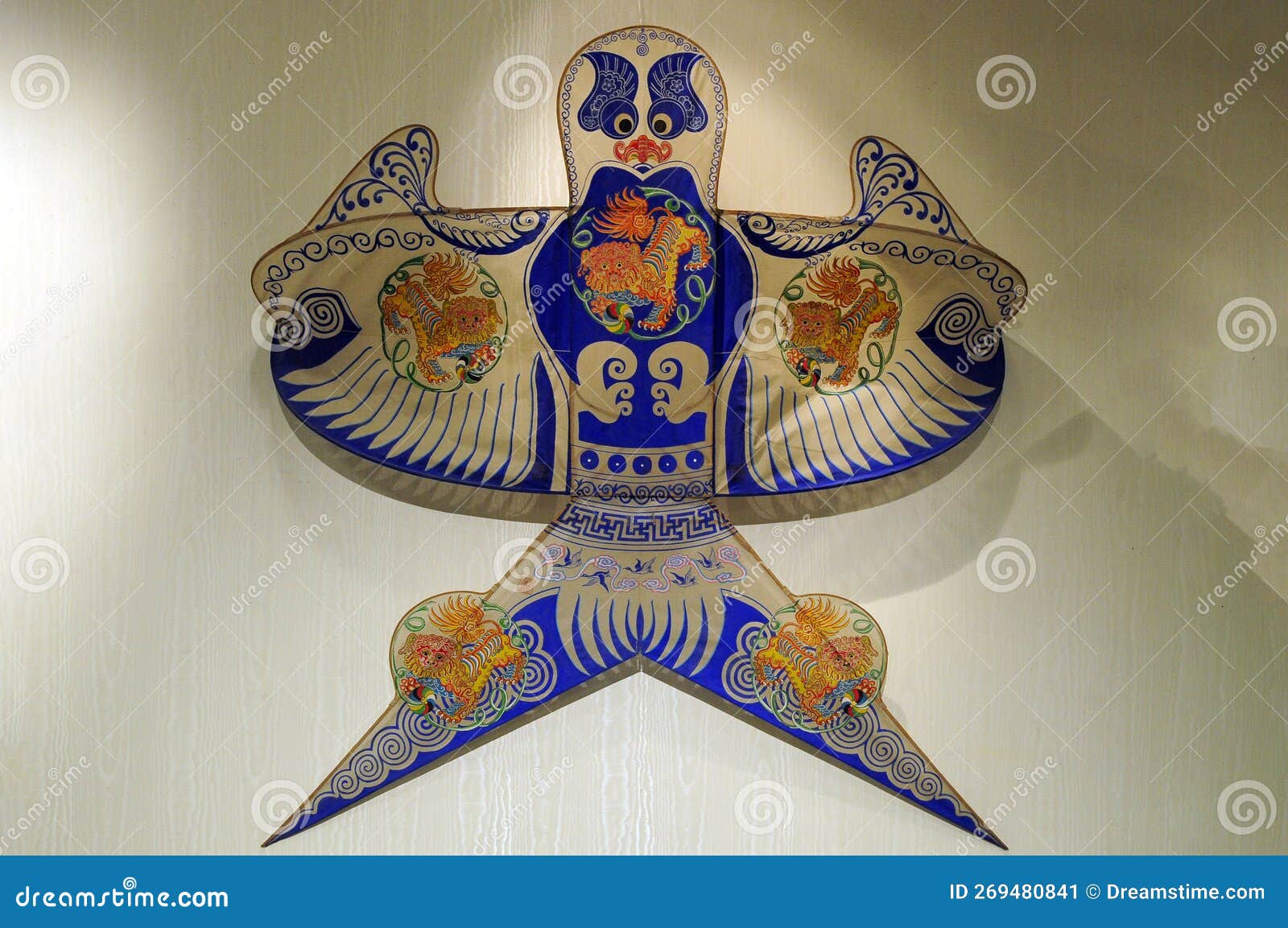 Traditional Kite with Beautiful Pattern Editorial Photo - Image of ...