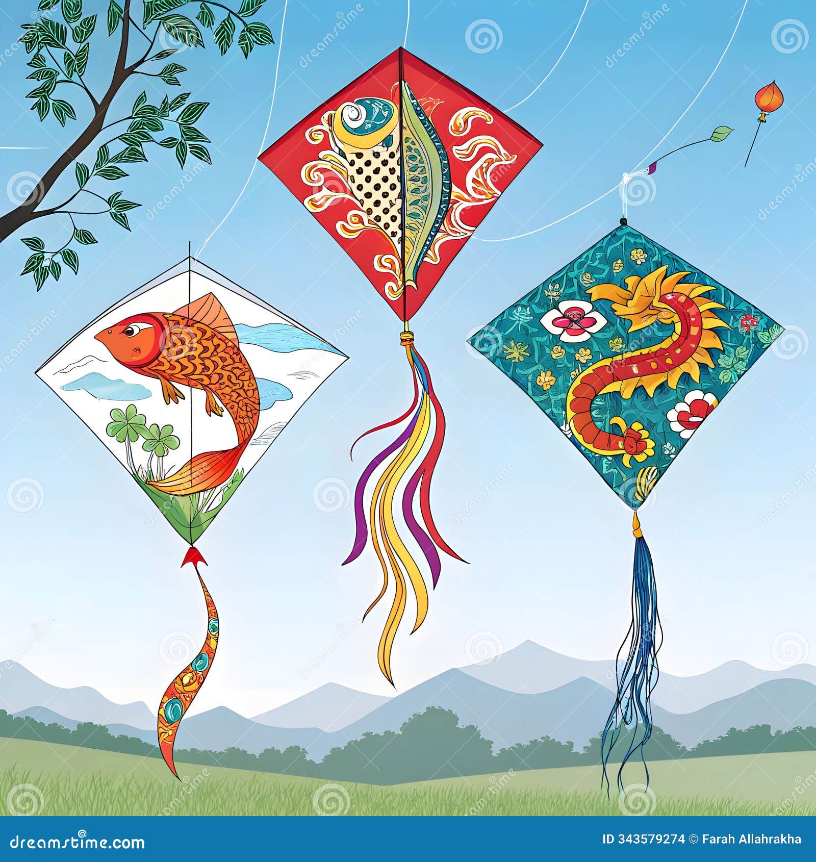 Traditional Kite Making Involves Vibrant Materials And Intricate ...