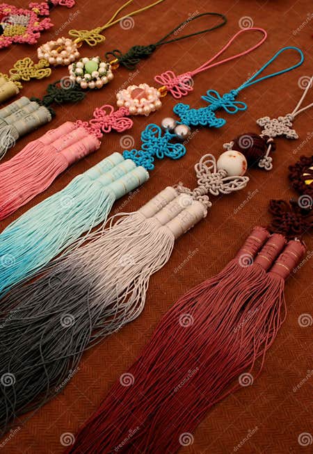 Traditional Korean Decorations Stock Image - Image of lovely, historic ...