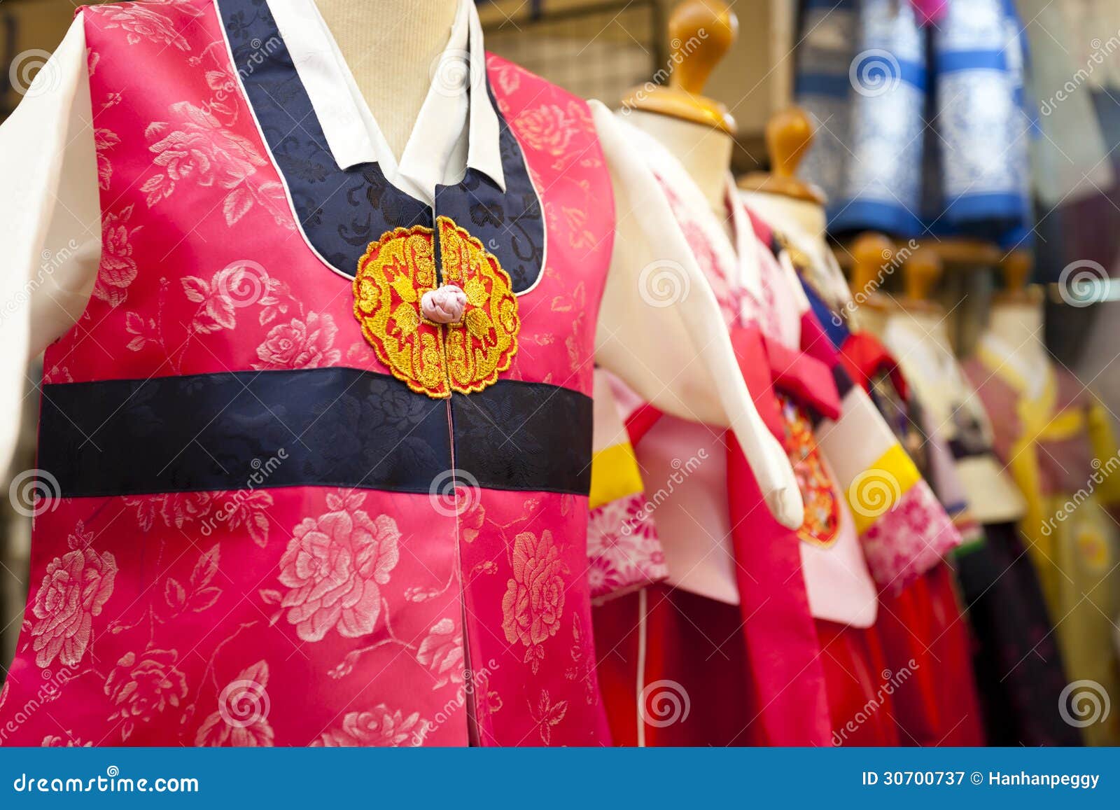 Traditional korean dress stock image. Image of asia, clothes - 30700737