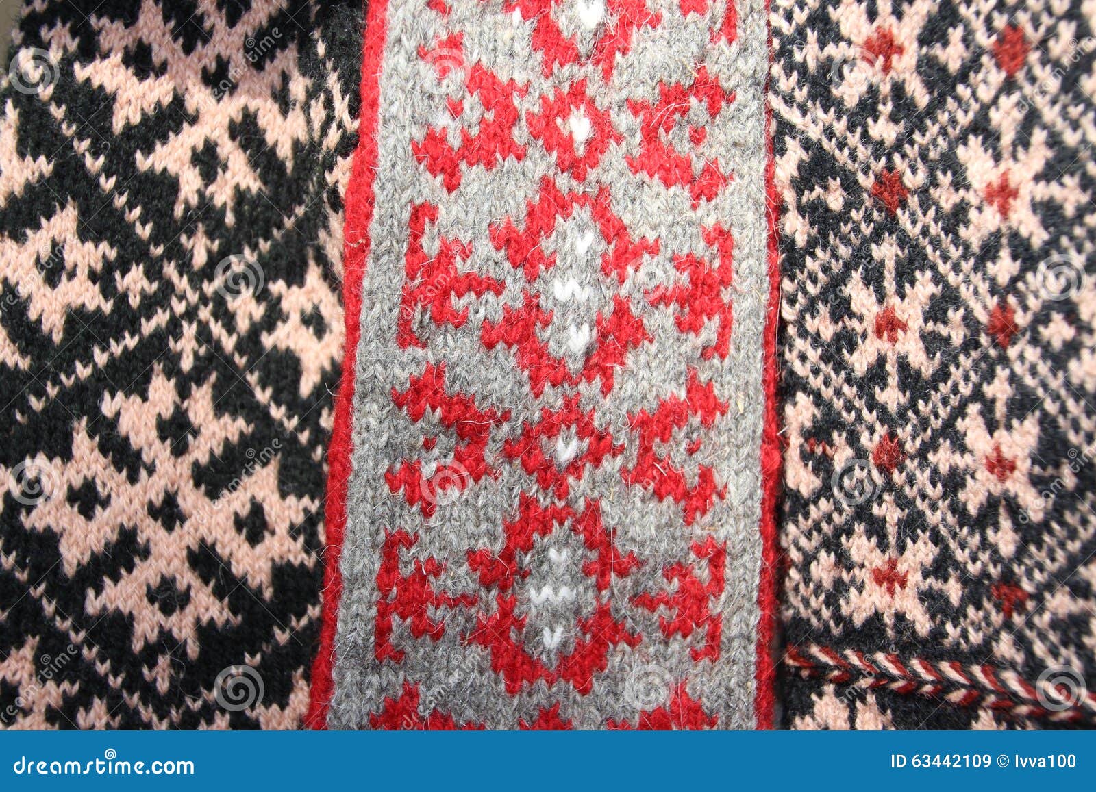 Traditional Latvian Pattern Stock Image - Image of craft, latvian: 63442109