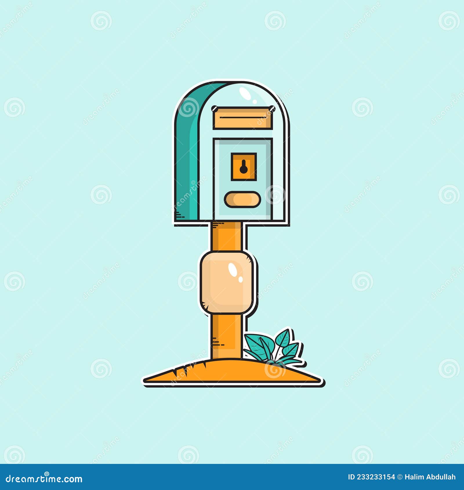 Traditional Letterboxes Cartoon Vector Suitable for Your Project Design ...