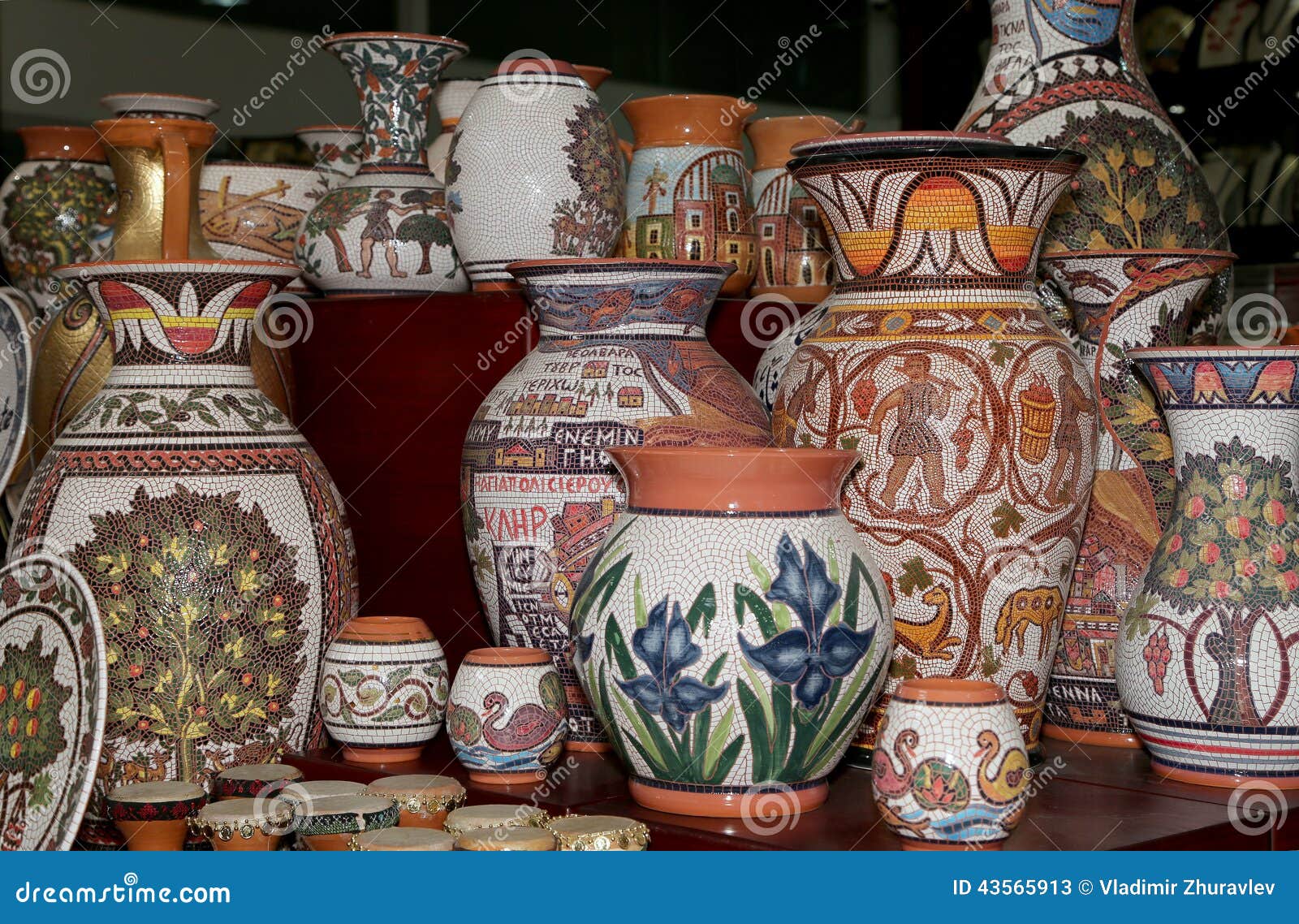 Traditional Local Souvenirs in Jordan Stock Image - Image of gift ...