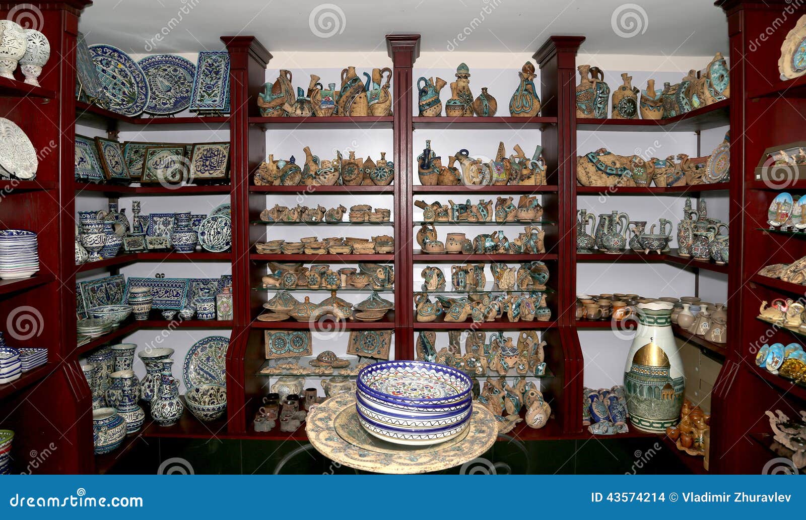 Traditional Local Souvenirs in Jordan Stock Photo - Image of arabian ...