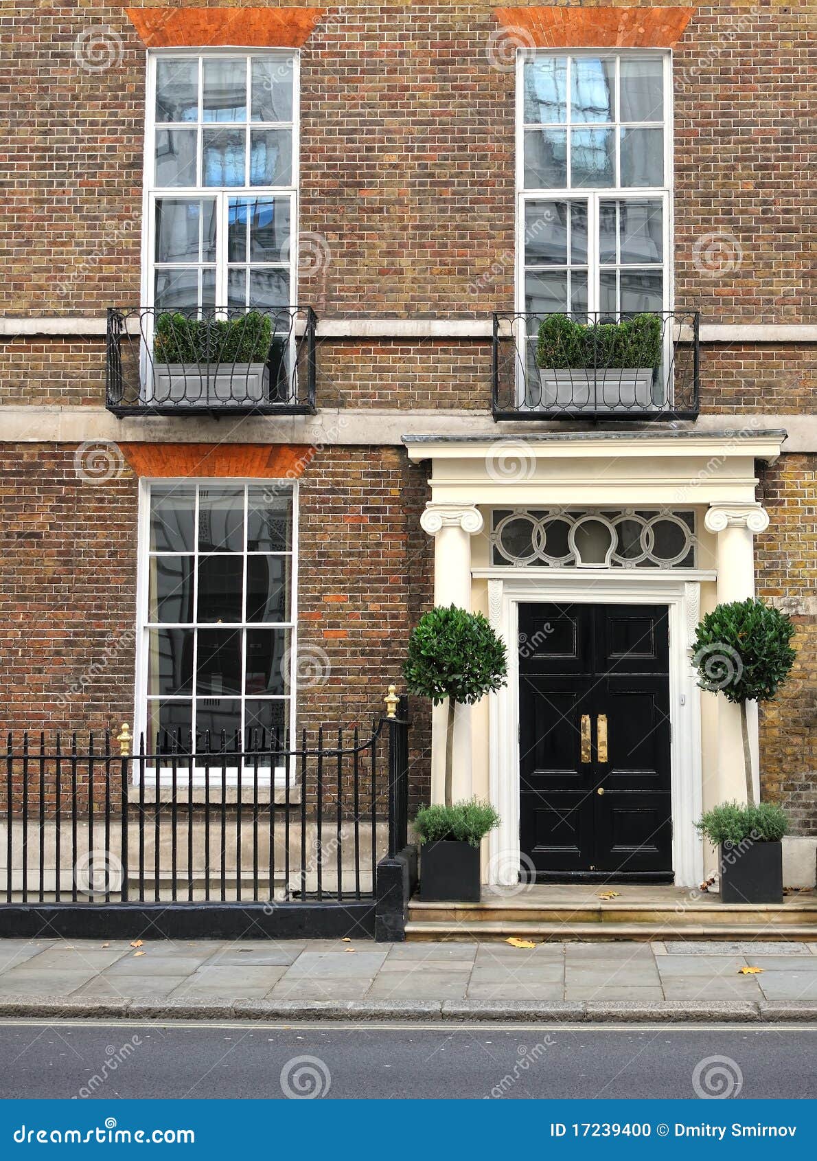 Traditional London house stock photo. Image of traditional - 17239400