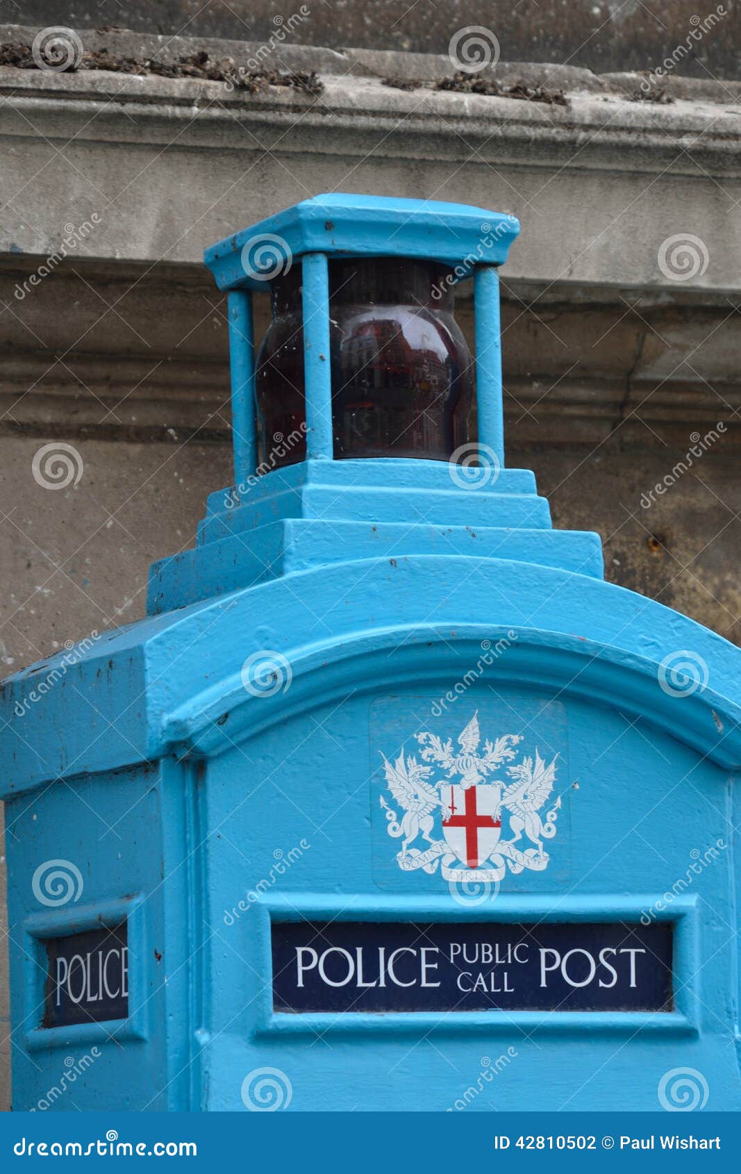 Traditional London Police Box Stock Photo - Image of call, traditional ...