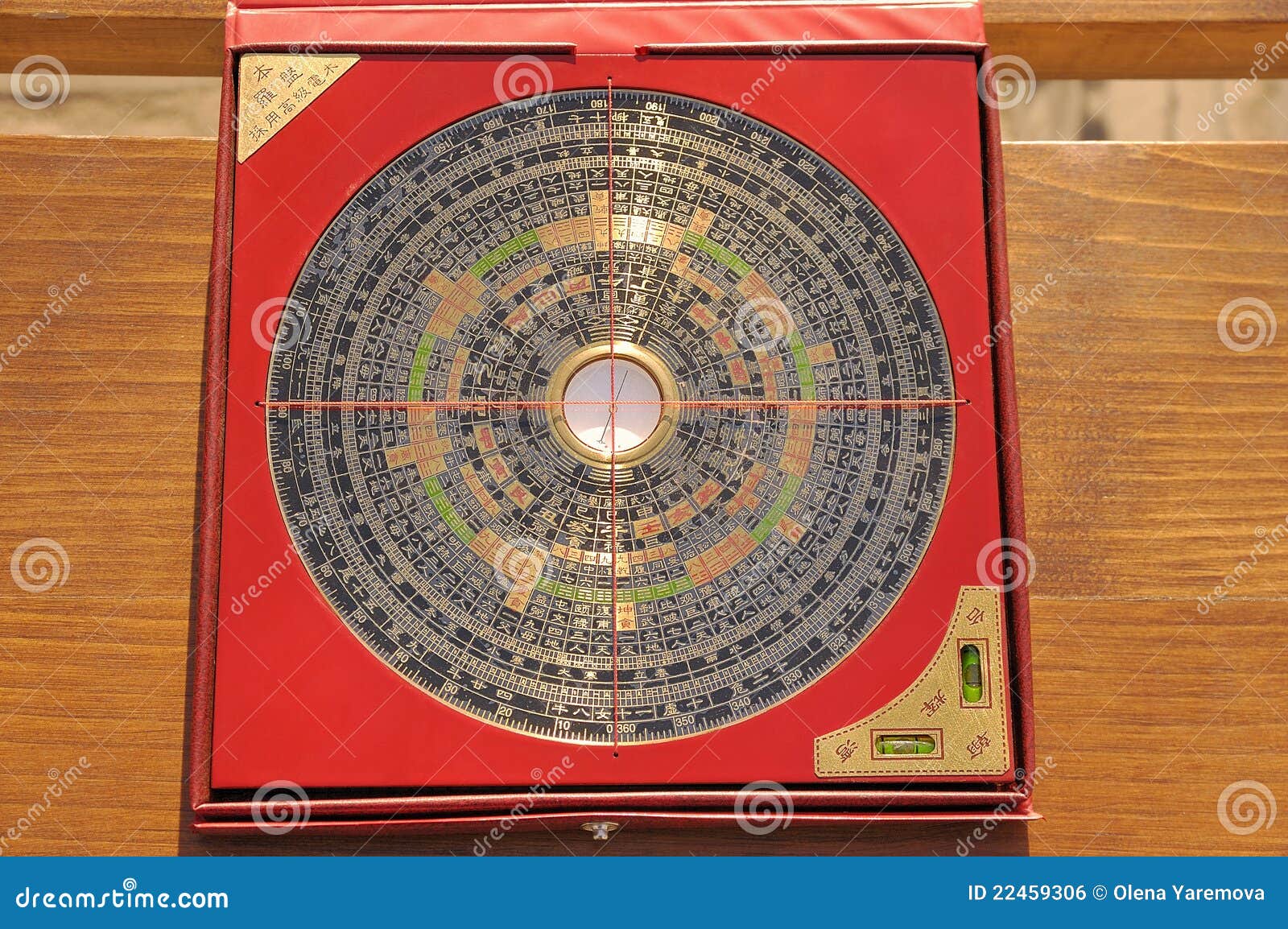 Traditional Luo Pan Compass Stock Photo - Image of precision, practice ...
