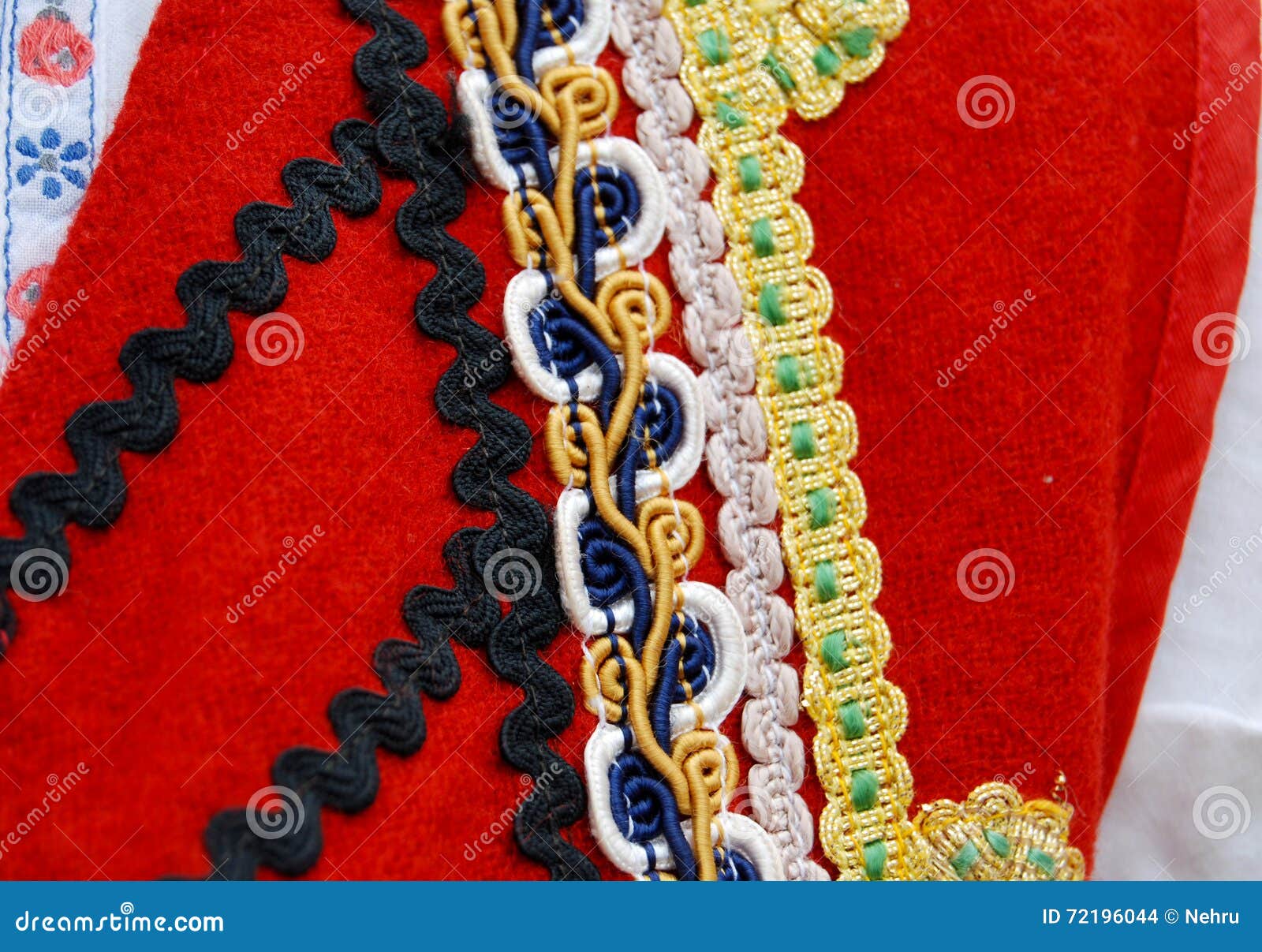 Traditional Macedonian Clothes Stock Photo - Image of detail, folk ...
