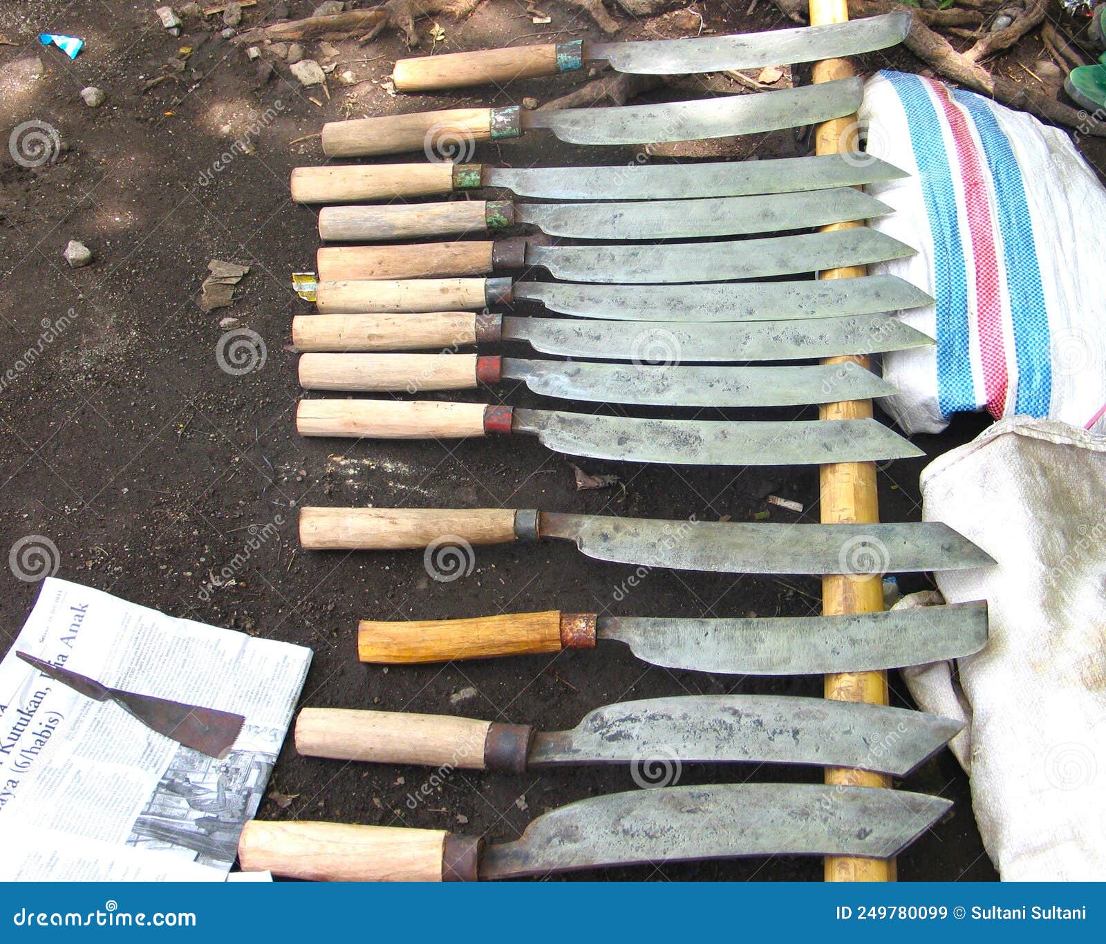 Traditional Machetes of Various Sizes and Models are Sold Openly at a ...