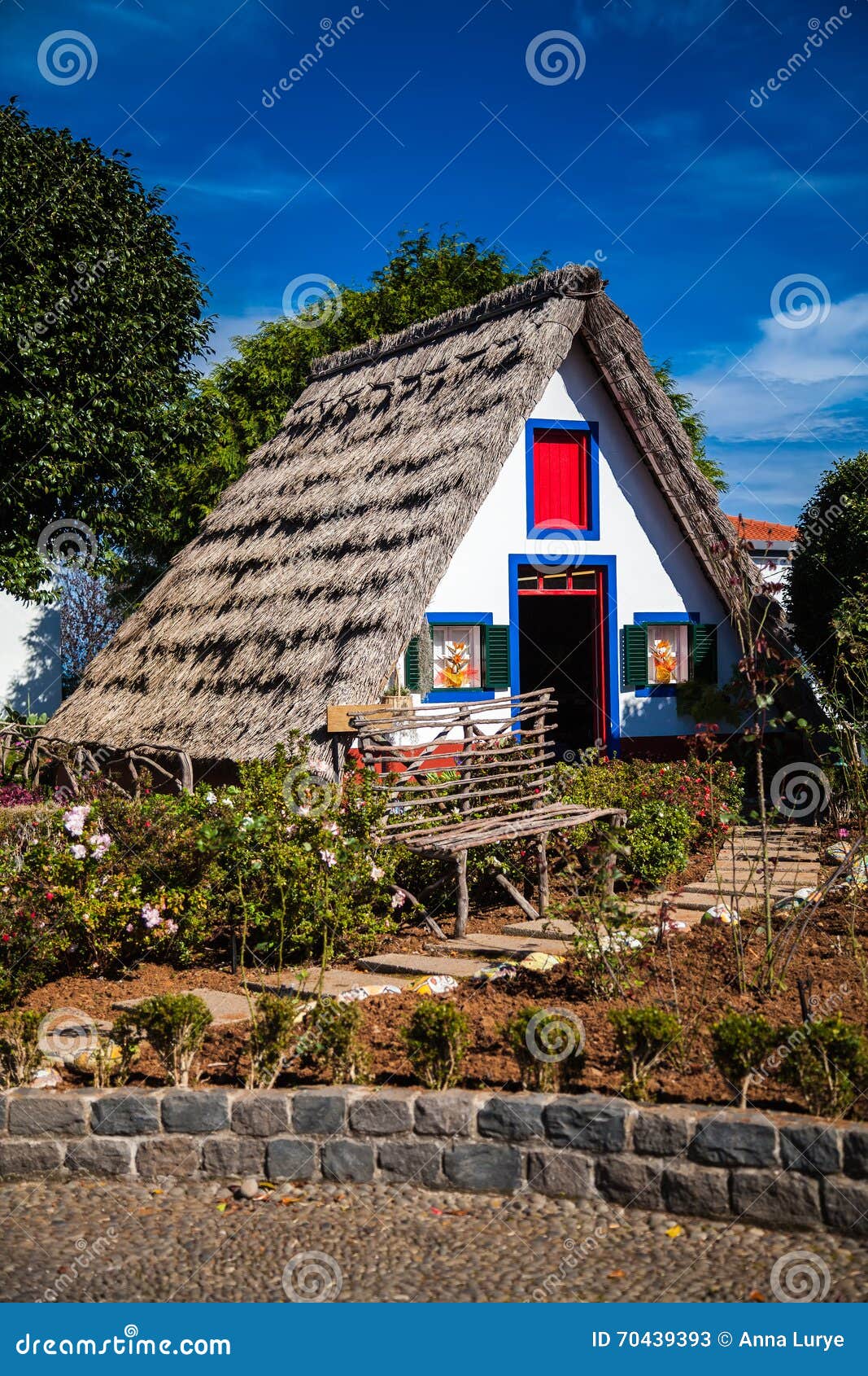 Traditional Madeira house stock image. Image of madeira - 70439393