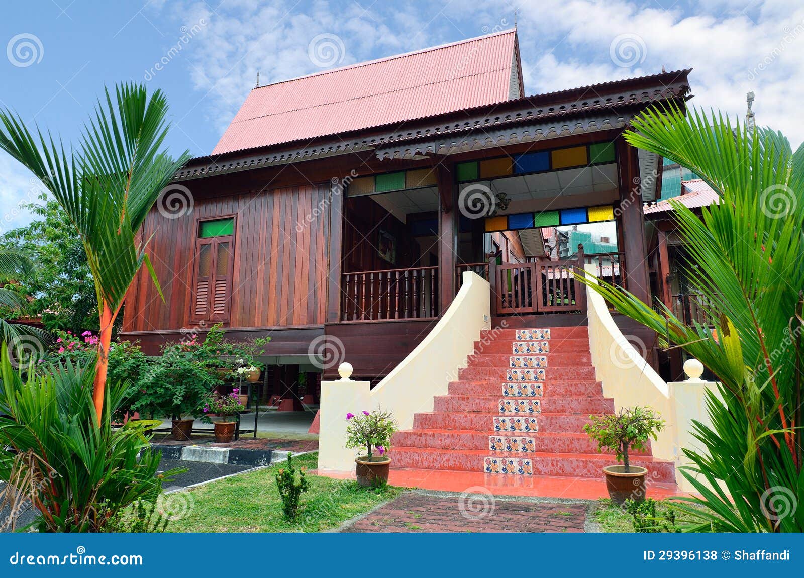 Traditional Malay House stock photo. Image of stilt, orient - 29396138