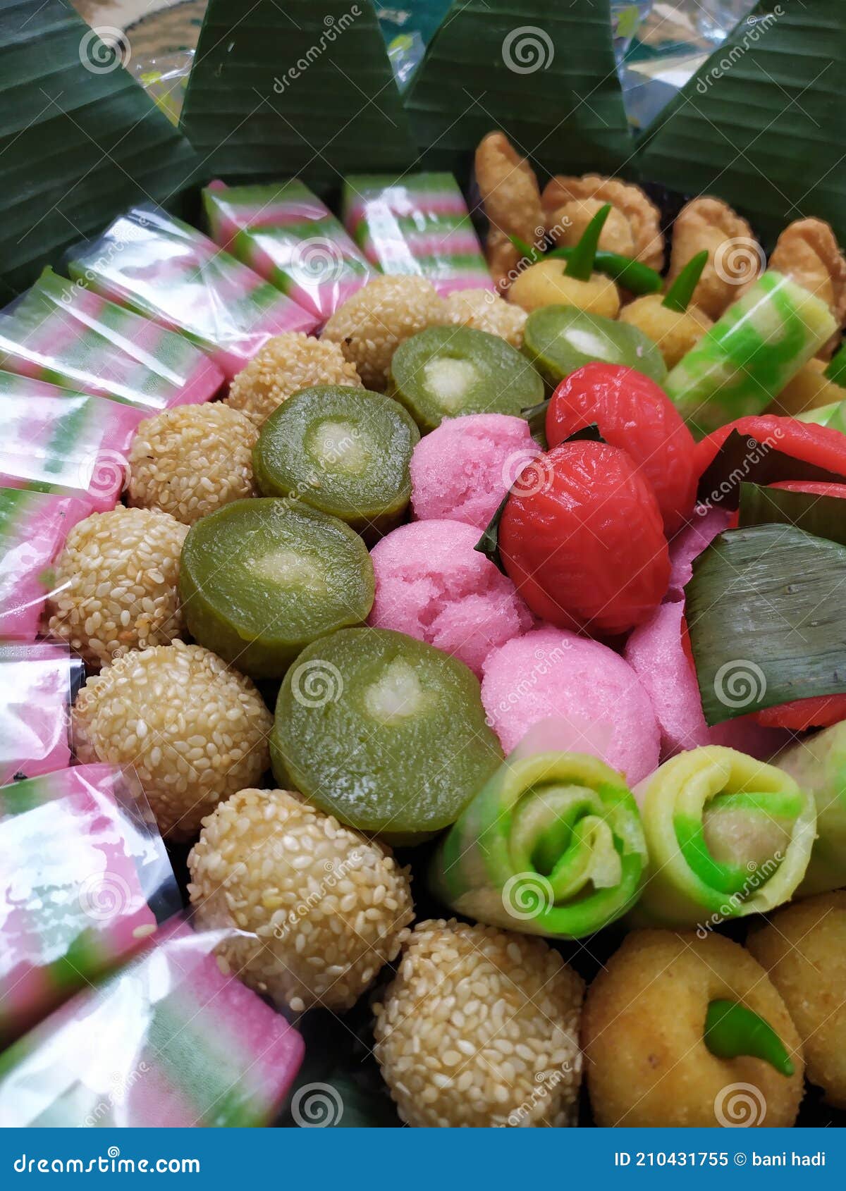 Traditional Market SnacksIndonesia Stock Image - Image of indonesia ...
