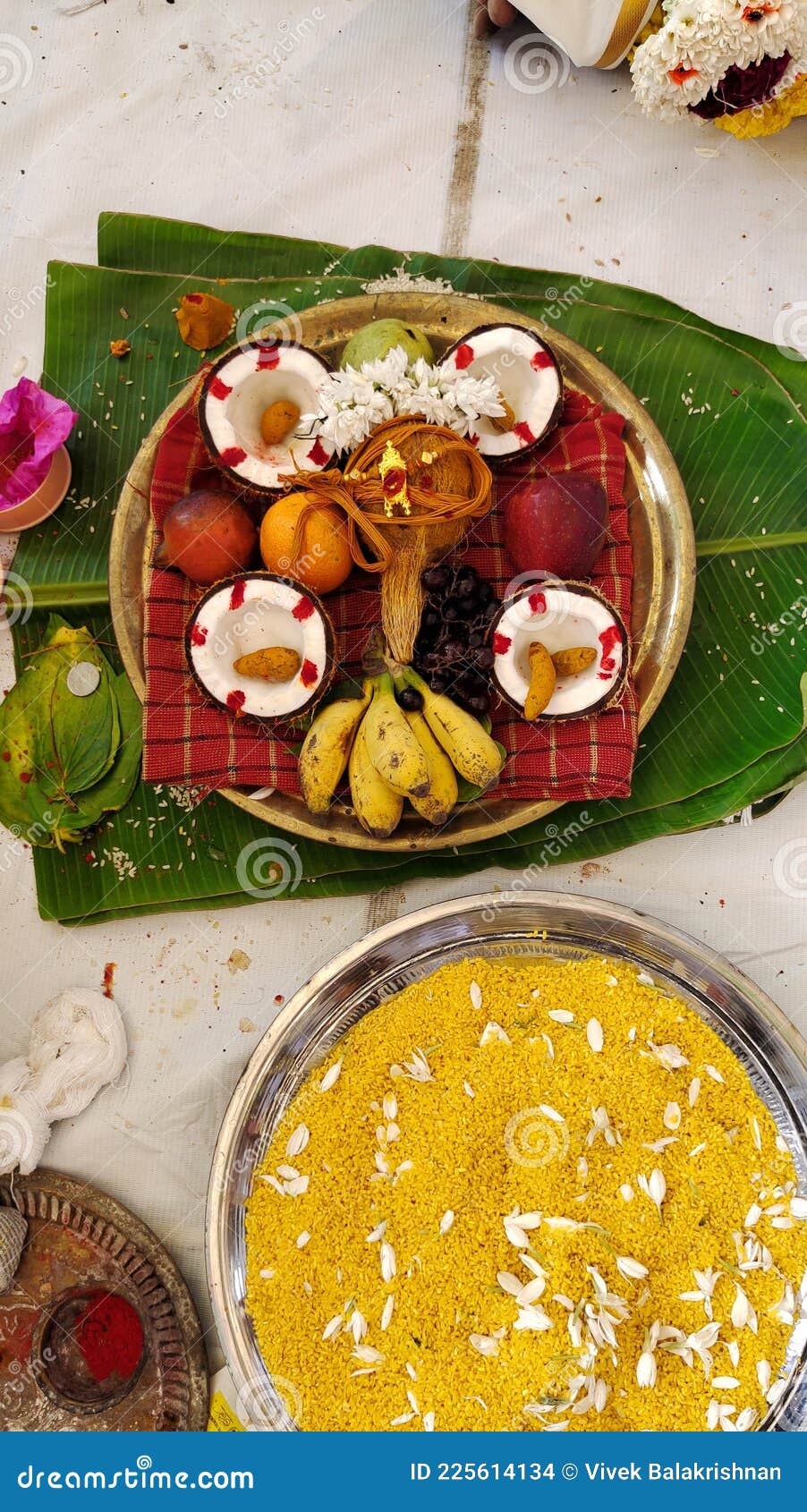 Traditional Marriage Function Stock Photo - Image of dessert, flower ...