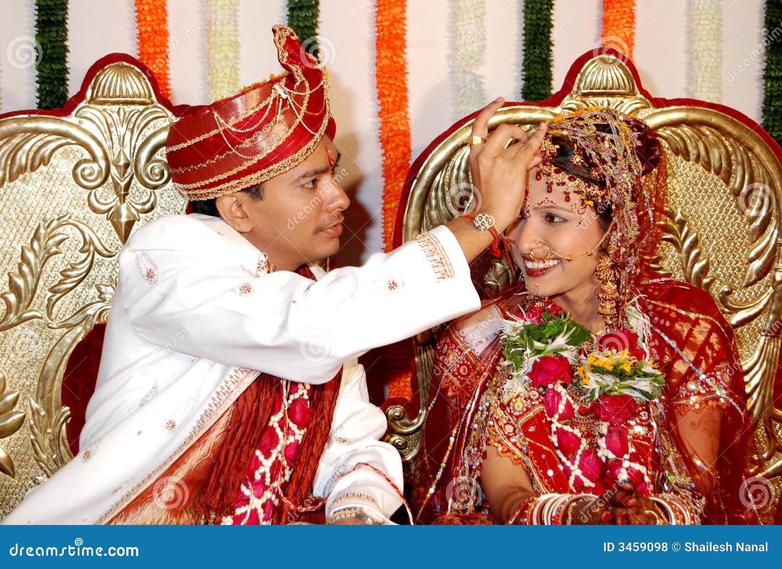 Traditional Marriage Ritual Stock Photo - Image of nice, indian: 3459098