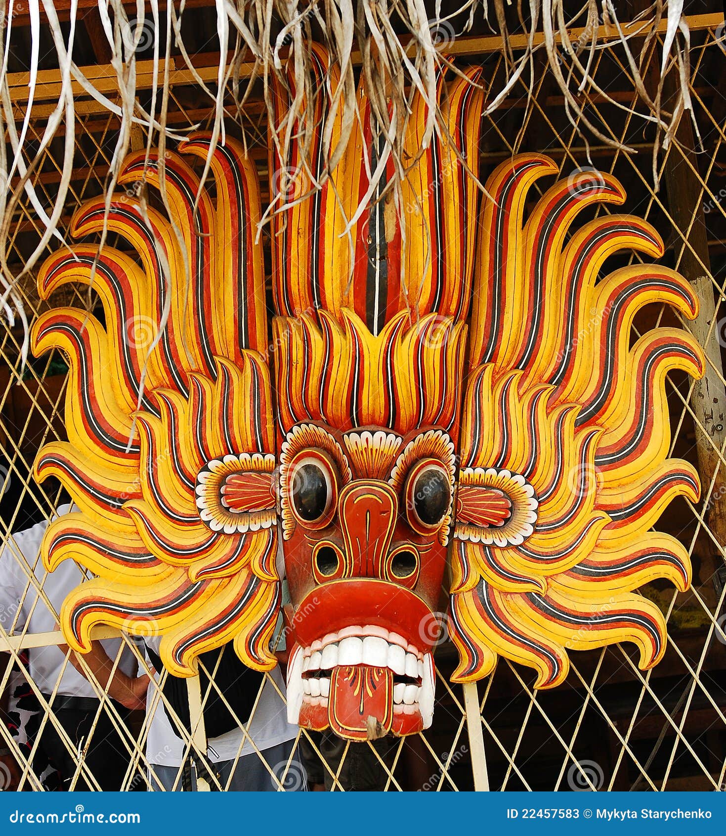 Traditional Mask of the Devil Stock Image - Image of asia, colorful ...