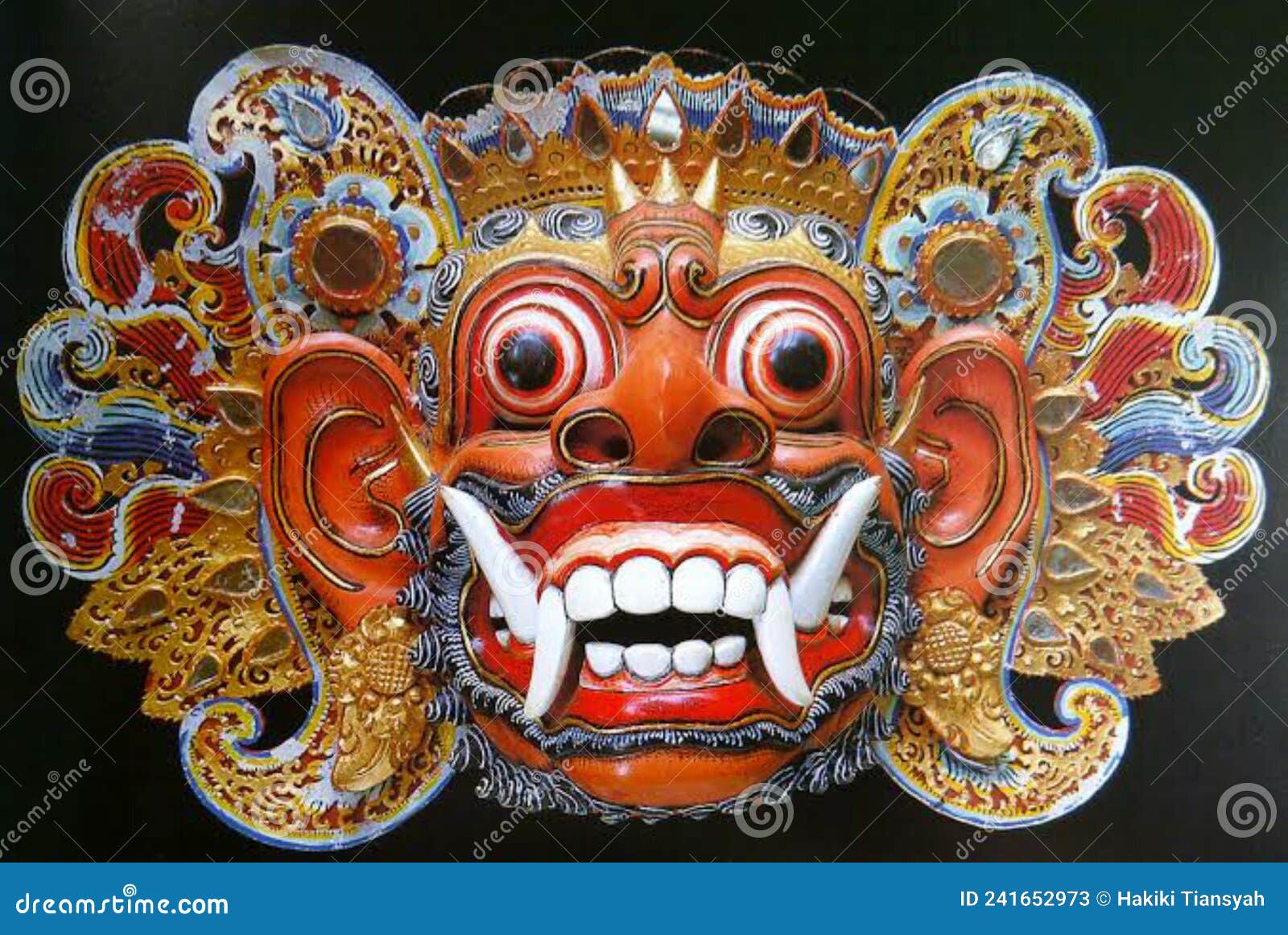 Traditional mask wayang stock illustration. Illustration of head ...