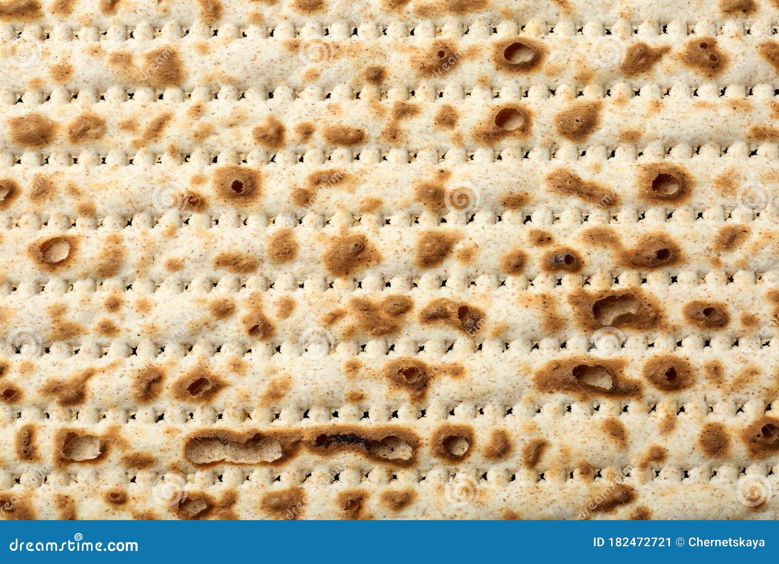 Traditional Matzo As Background. Pesach Passover Celebration Stock ...