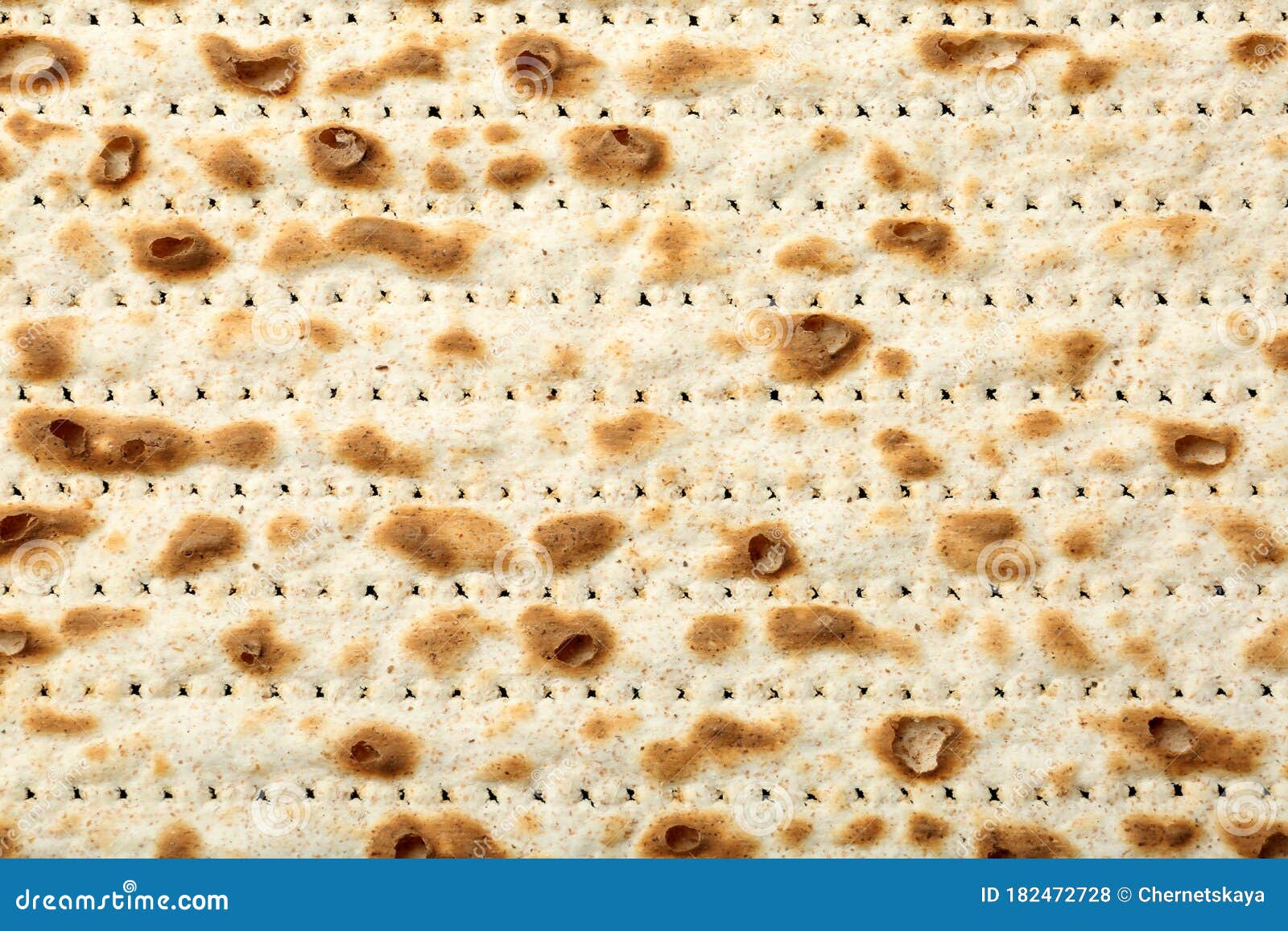 Traditional Matzo As Background. Pesach Passover Celebration Stock ...