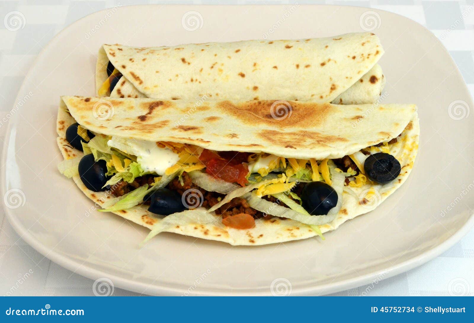 Traditional Mexican Cuisine Stock Photo - Image of food, tacos: 45752734