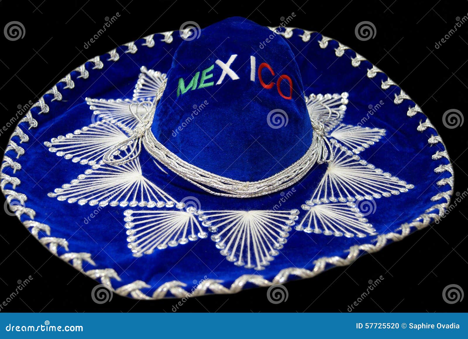 Traditional Mexican hat stock photo. Image of tradition - 57725520