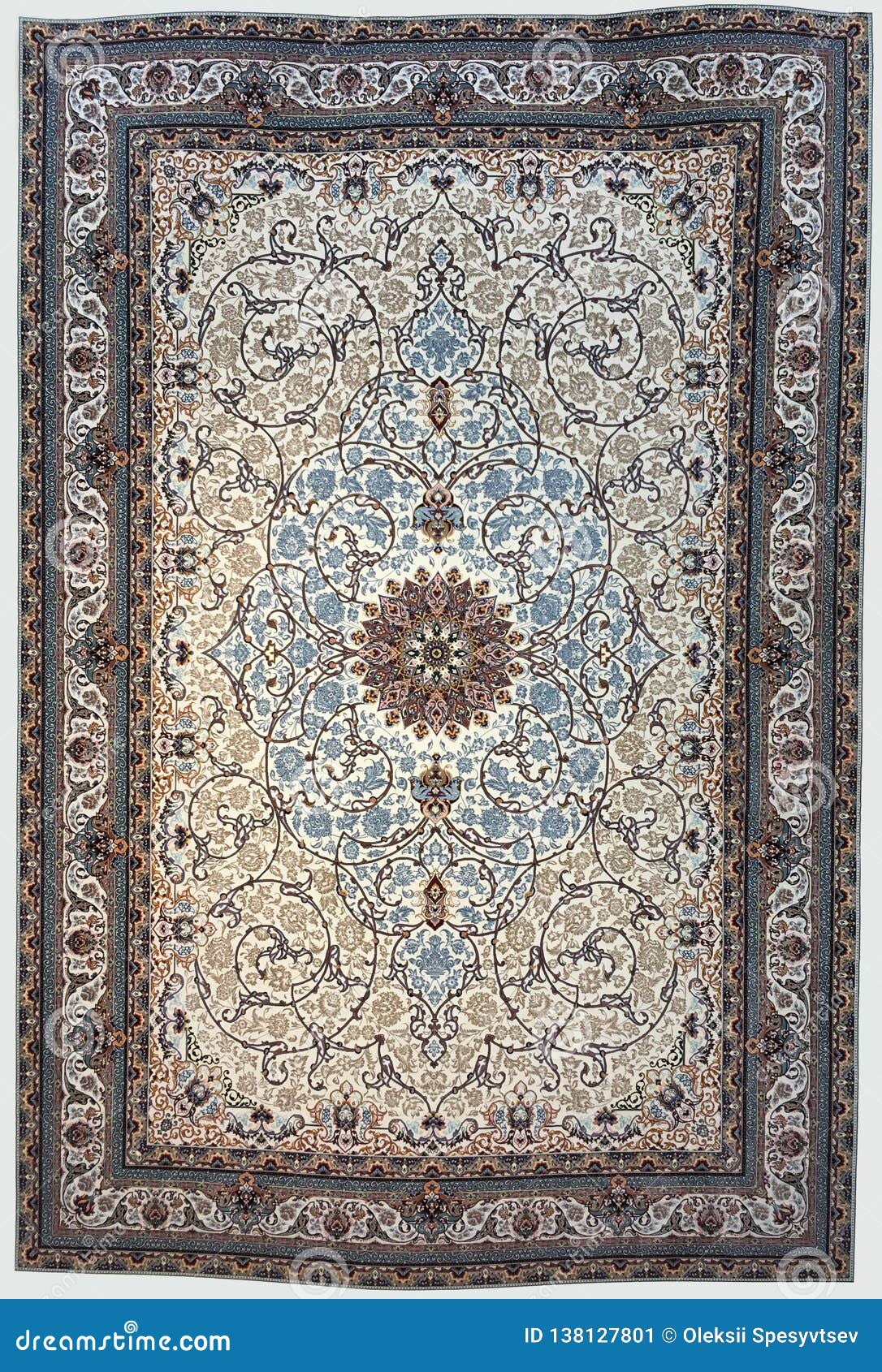 Traditional Middle East Carpet, Abstract Background Stock Image - Image ...