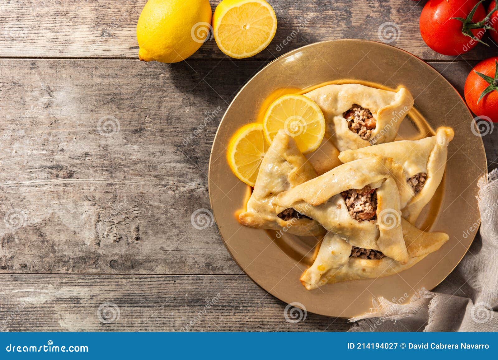 Traditional Middle Eastern Fatayer Stock Image - Image of middle ...