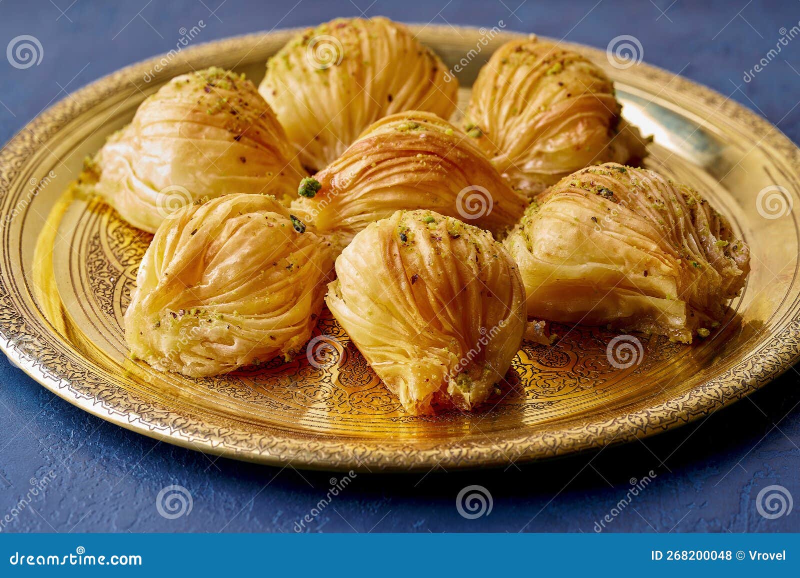 Traditional Middle Eastern Sweets Baklava Stock Photo - Image of ...