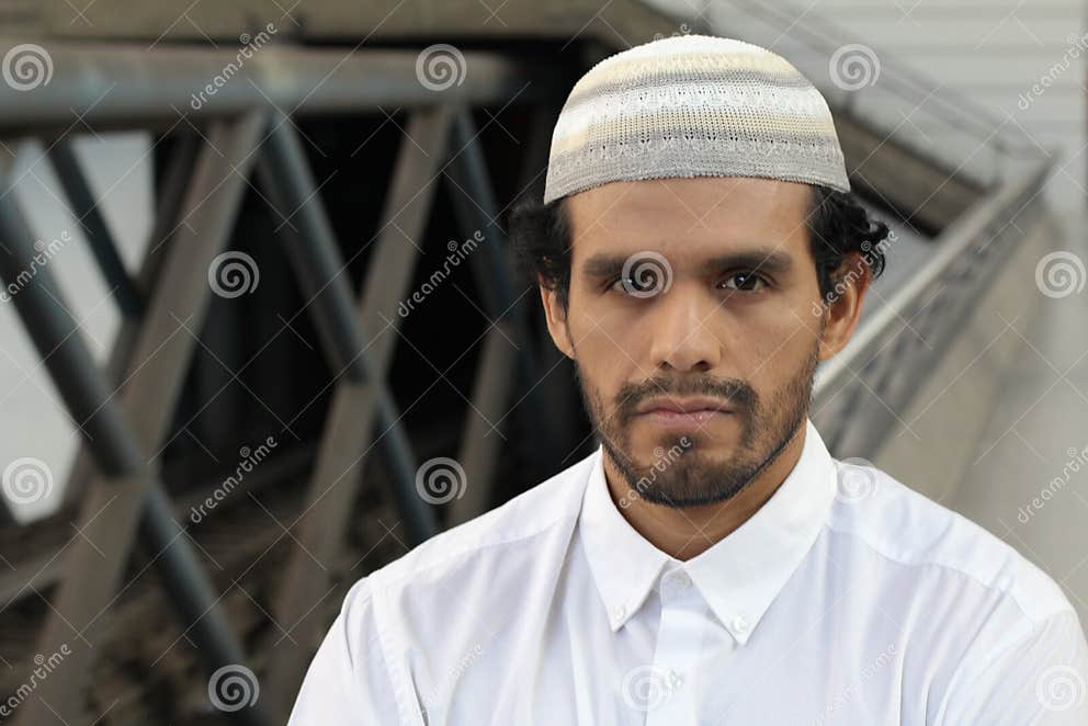 Traditional Middle Eastern Young Man Stock Image - Image of east ...