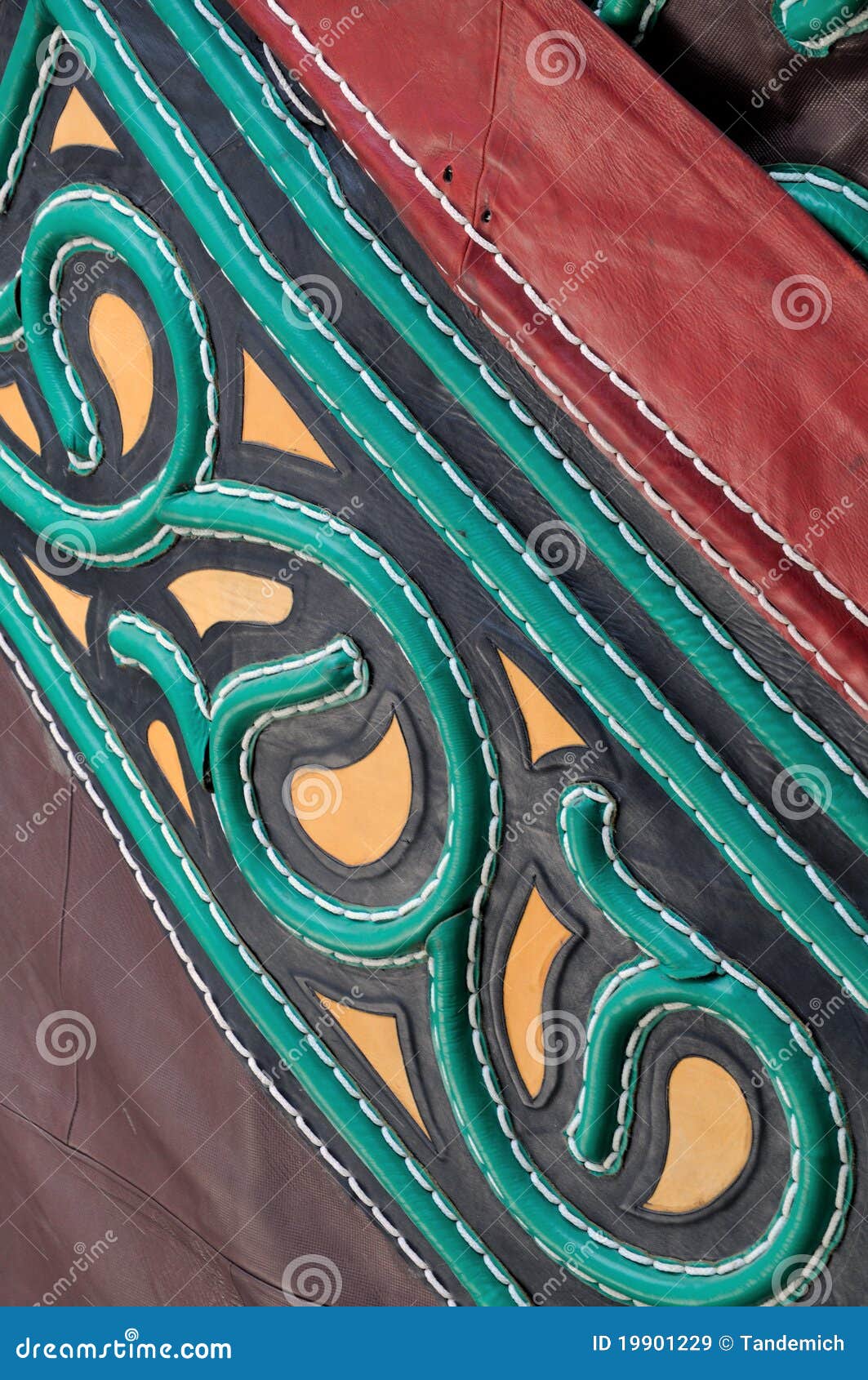 Traditional Mongolian Designs, Stock Image - Image of colorful, yellow ...