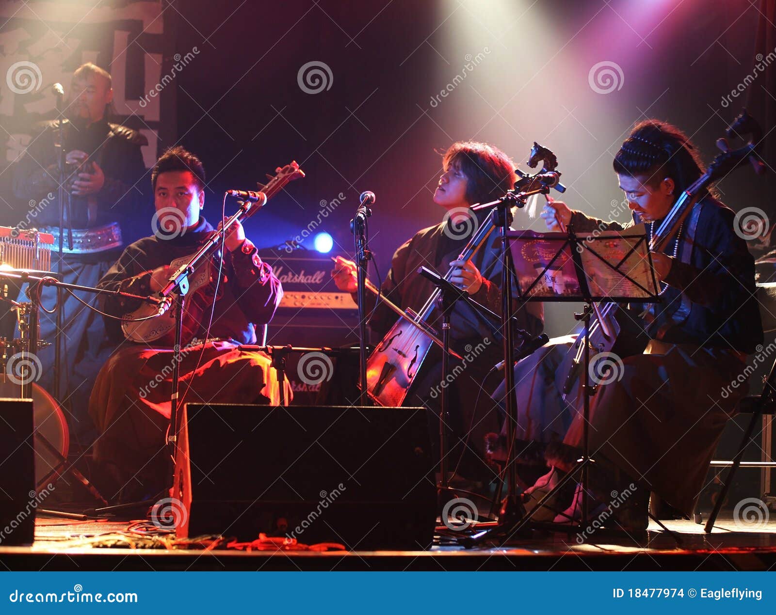 Traditional Mongolian Folk Music Concert Editorial Stock Image - Image ...