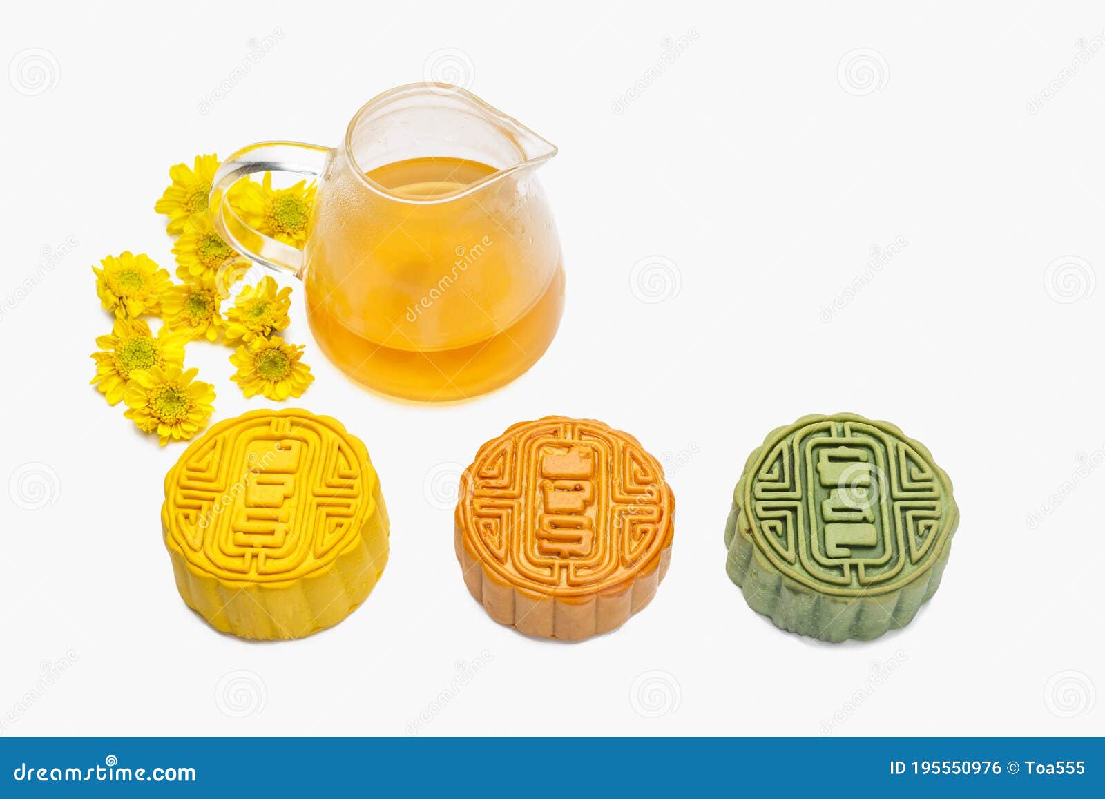 Traditional Mooncake For Chinese Mid Autumn Festival Royalty-Free Stock ...