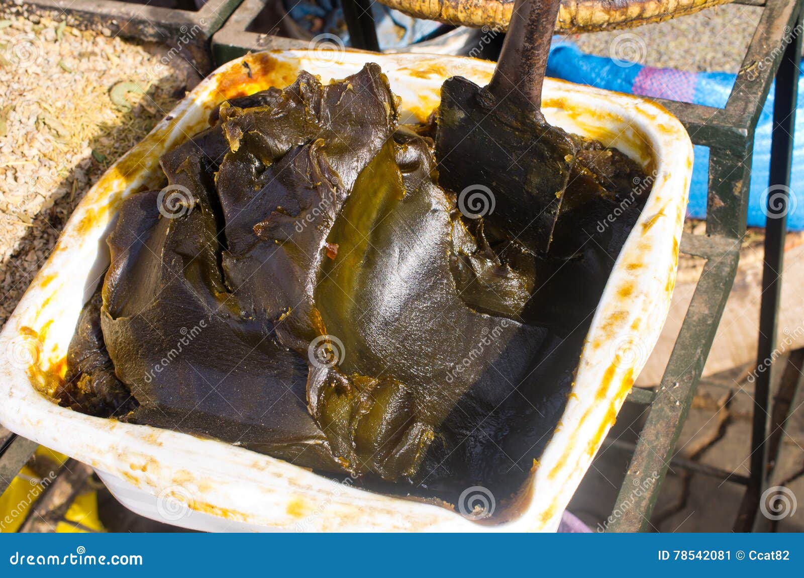 Traditional Moroccan Black Soap Stock Image - Image of marrakesh, soap ...