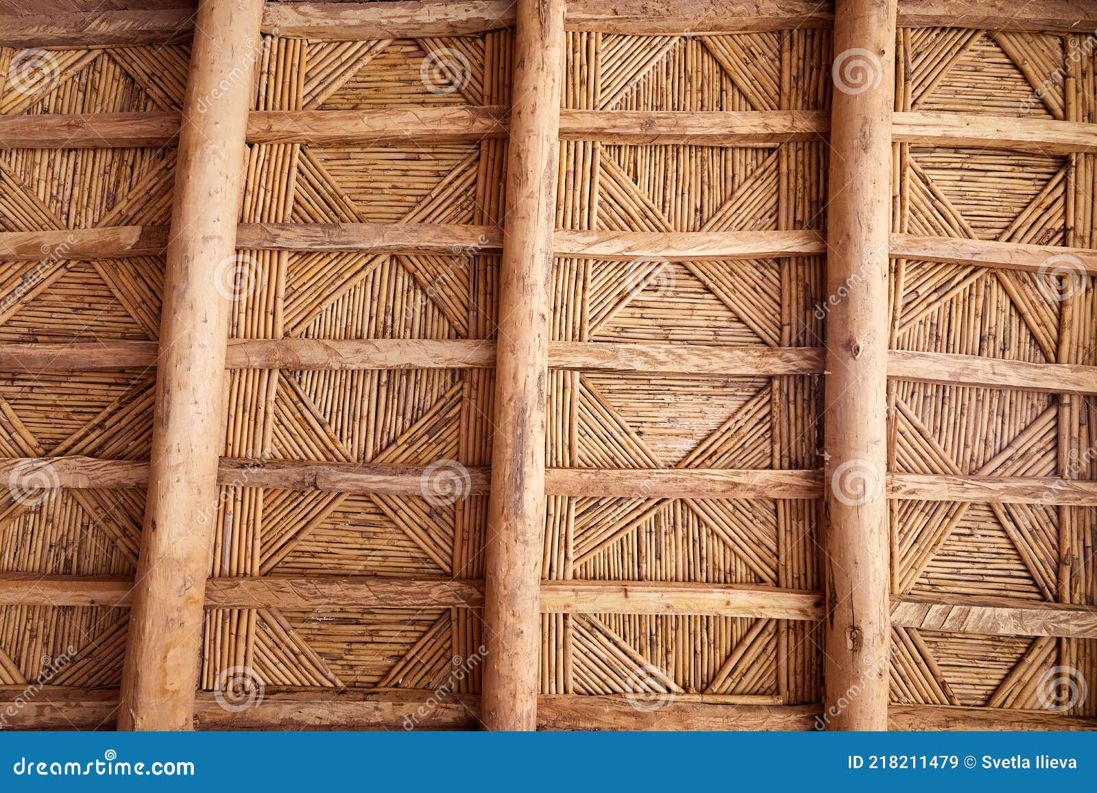 Traditional Moroccan Ceiling Stock Image - Image of craftsmanship ...