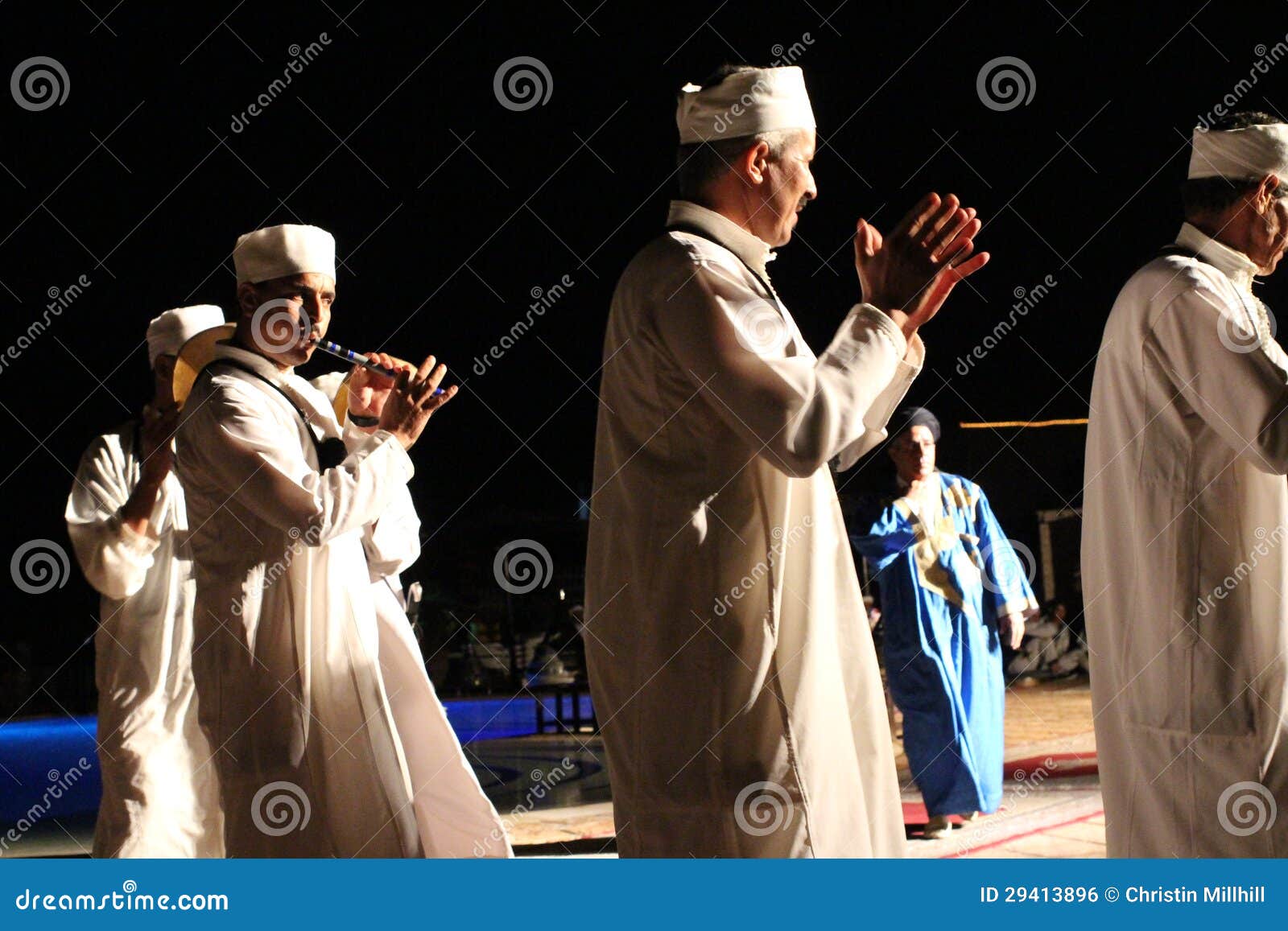 Traditional Moroccan Dance Show Editorial Photo - Image of agadir ...