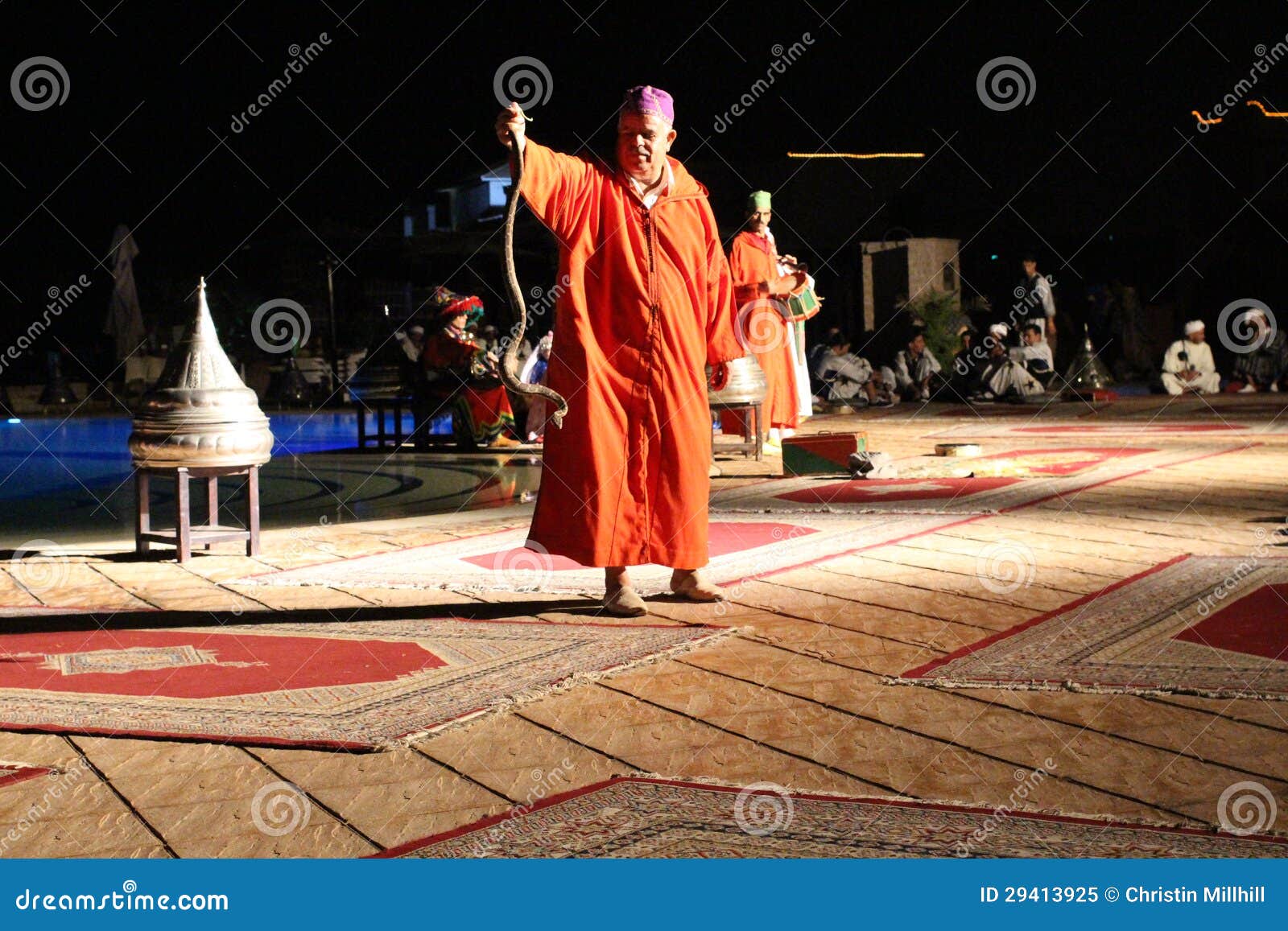 Traditional Moroccan Dance Show Editorial Image - Image of show ...