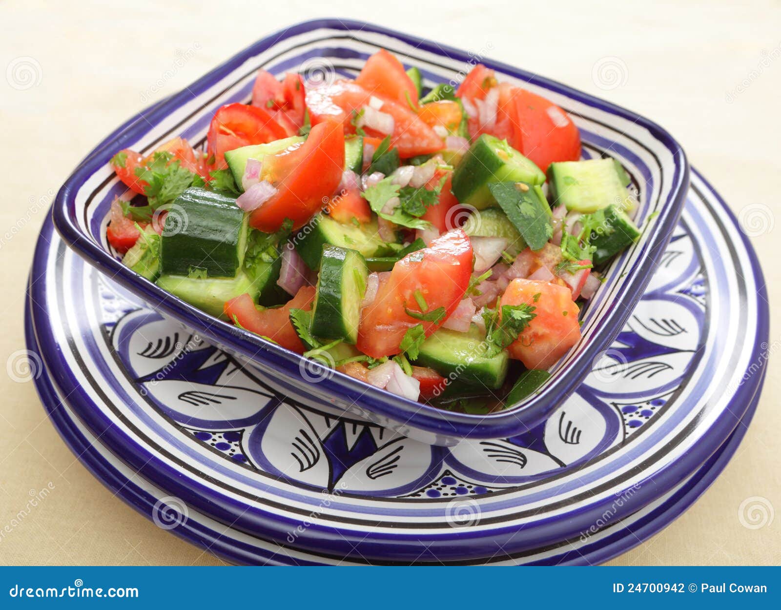 Traditional Moroccan Salad Stock Photography - Image: 24700942