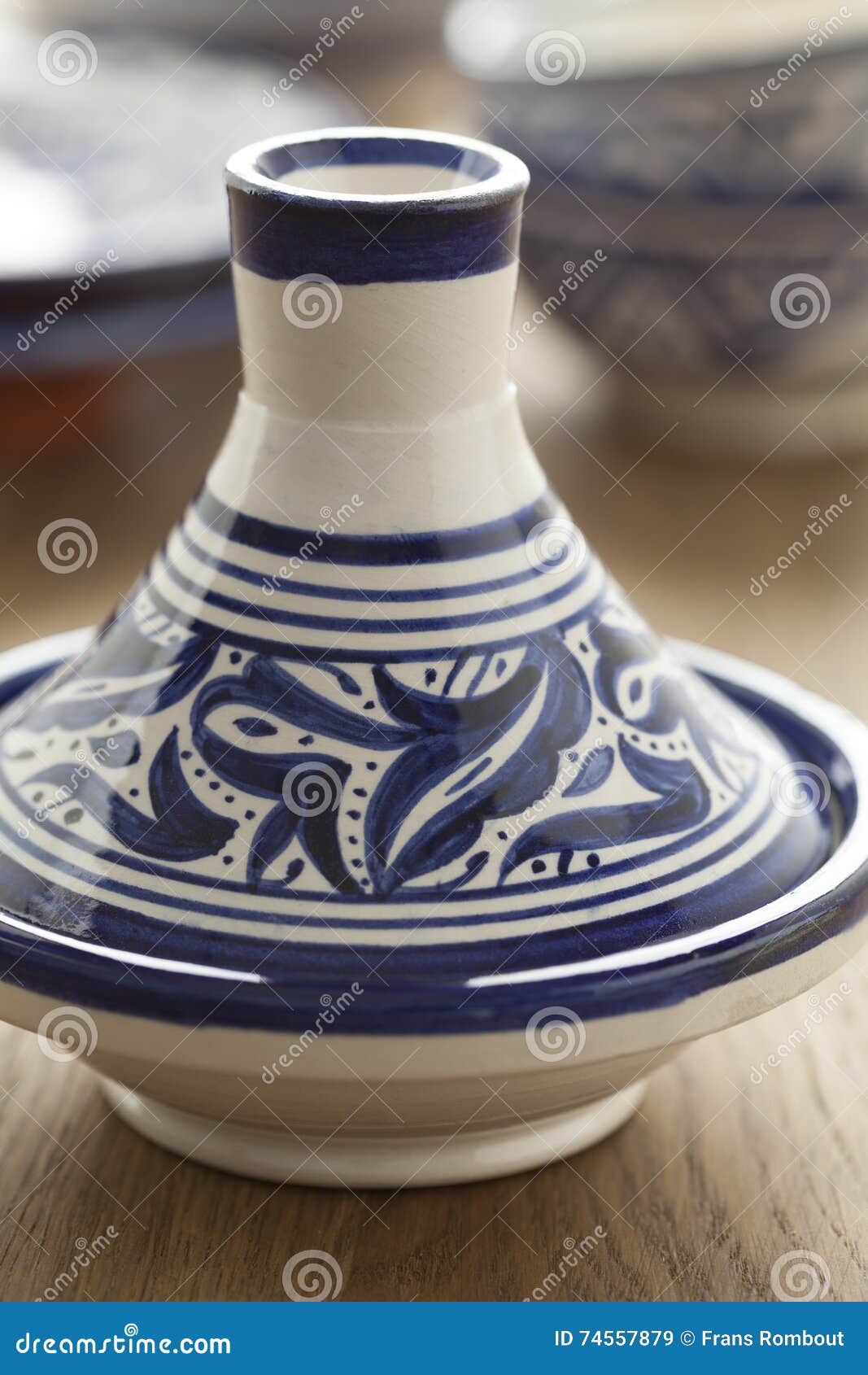 Traditional Moroccan Tajine Stock Image - Image of tajine, decoration ...