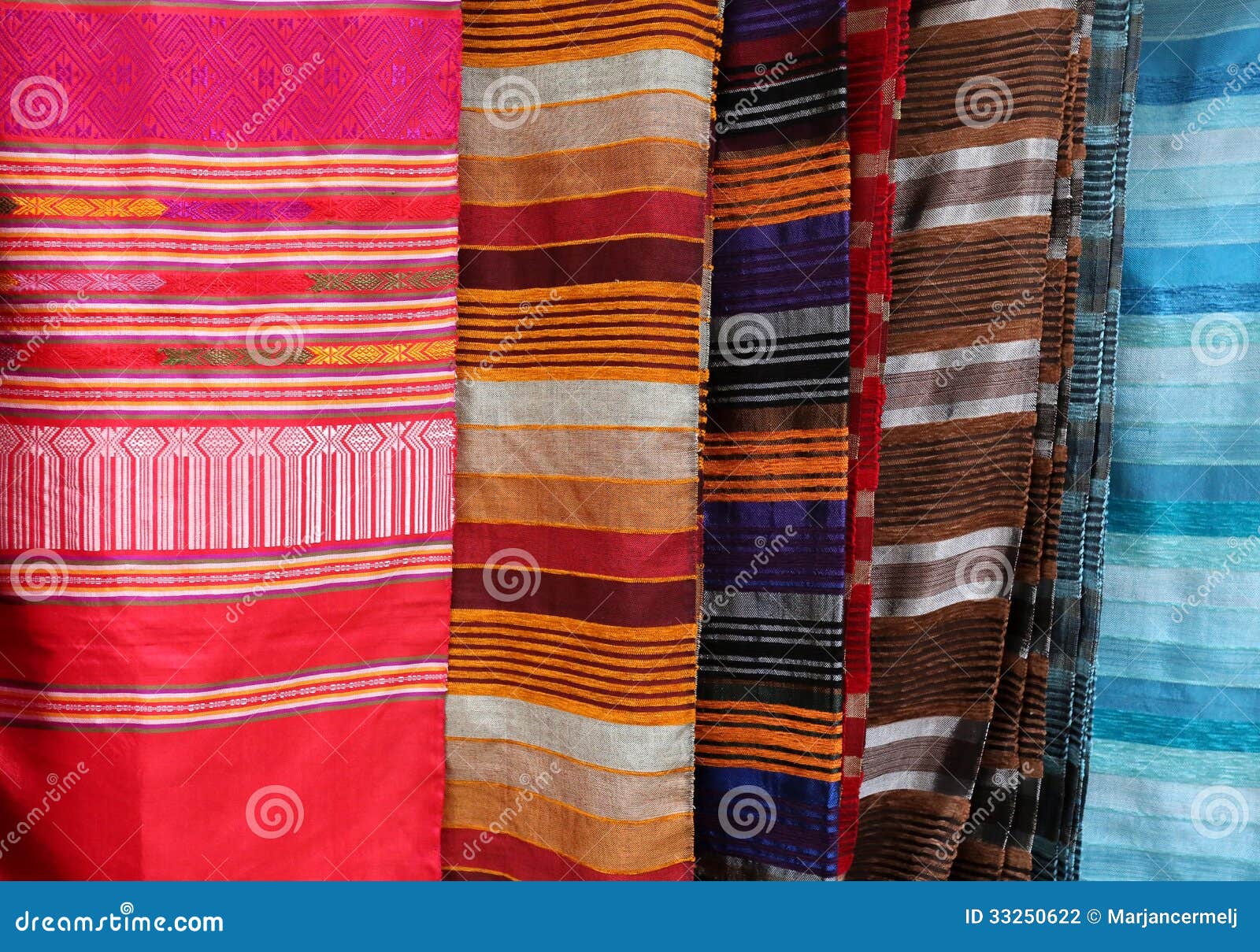 Traditional Moroccan Textiles Stock Photo - Image of marrakech, carpets ...